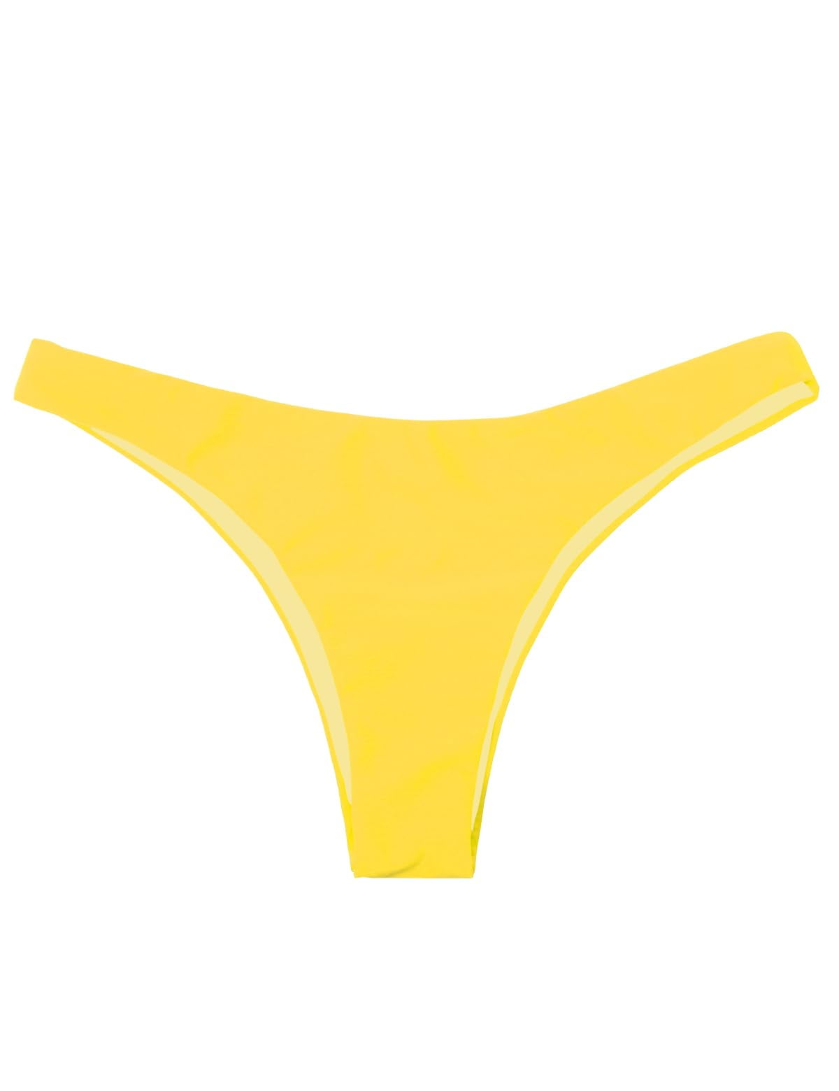 Ocean Blues Women's Cheeky Brazilian Cut Bikini Bottom Seamless Low ...