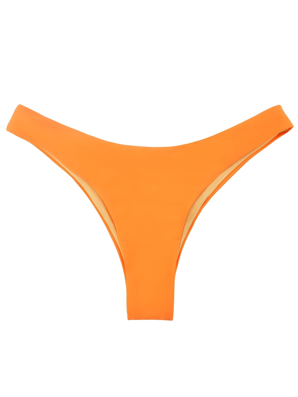 Ocean Blues Women's Cheeky Brazilian Cut Bikini Bottom Seamless Low ...