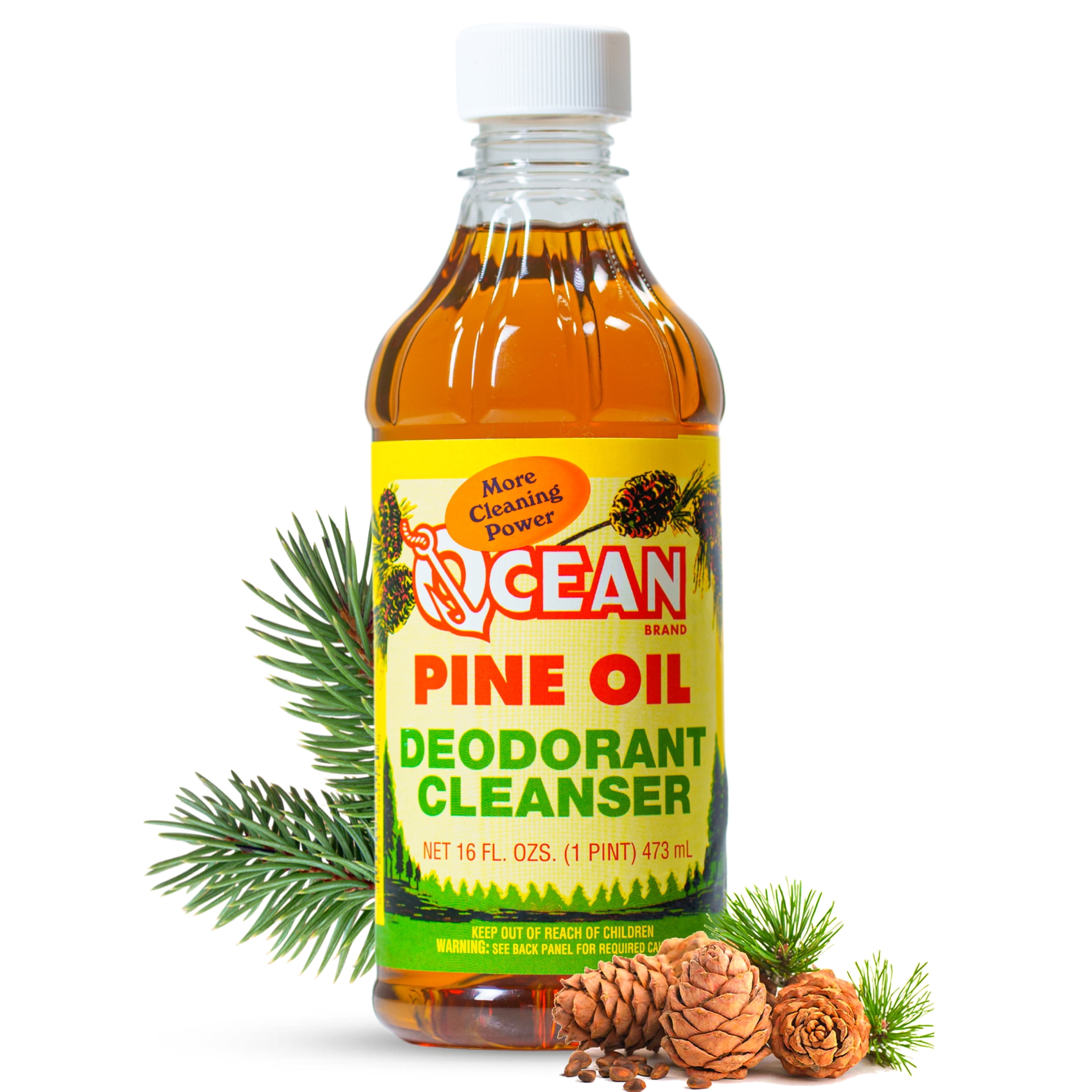 Ocean Brand Pine Oil Original 65% Pure Pine Multipurpose Cleaner ...
