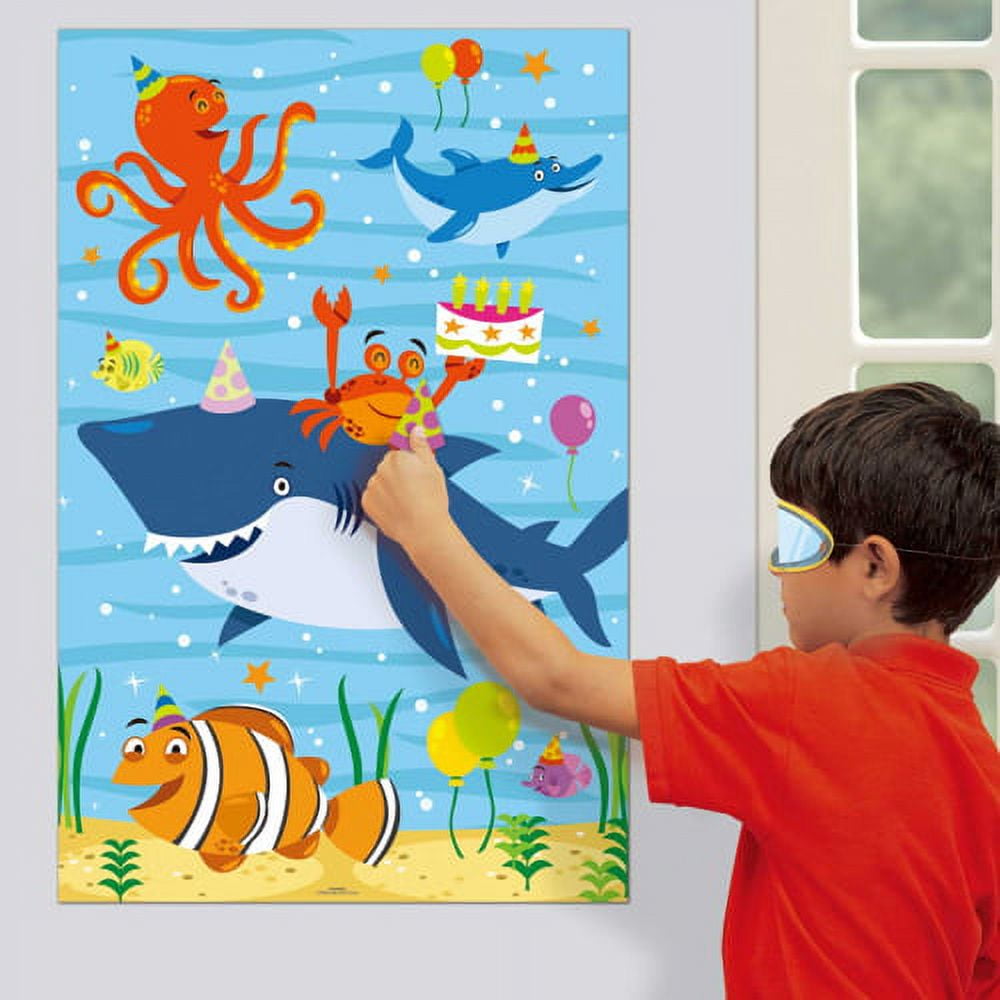 Ocean Buddies Party Game Poster (1ct) - Walmart.com
