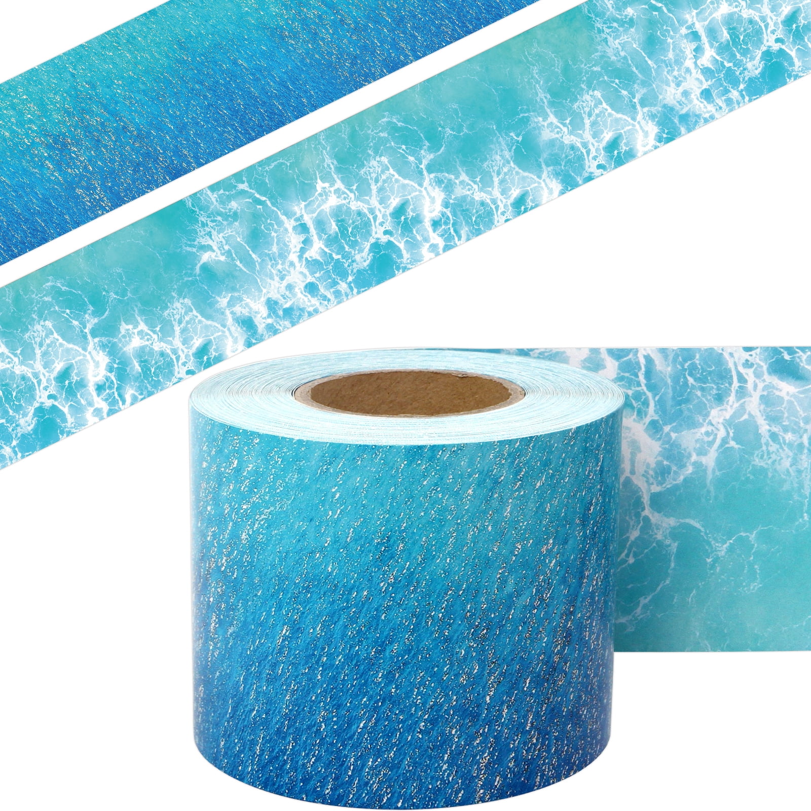 Ocean Bulletin Board Border 49Ft Under The Sea Bulletin Decorations Two ...