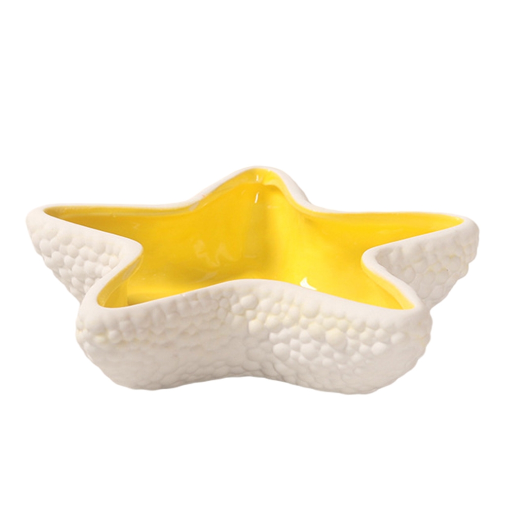 Ocean Ceramic Conch Shell Jewelry Holder Coastal Dish for Rings and ...