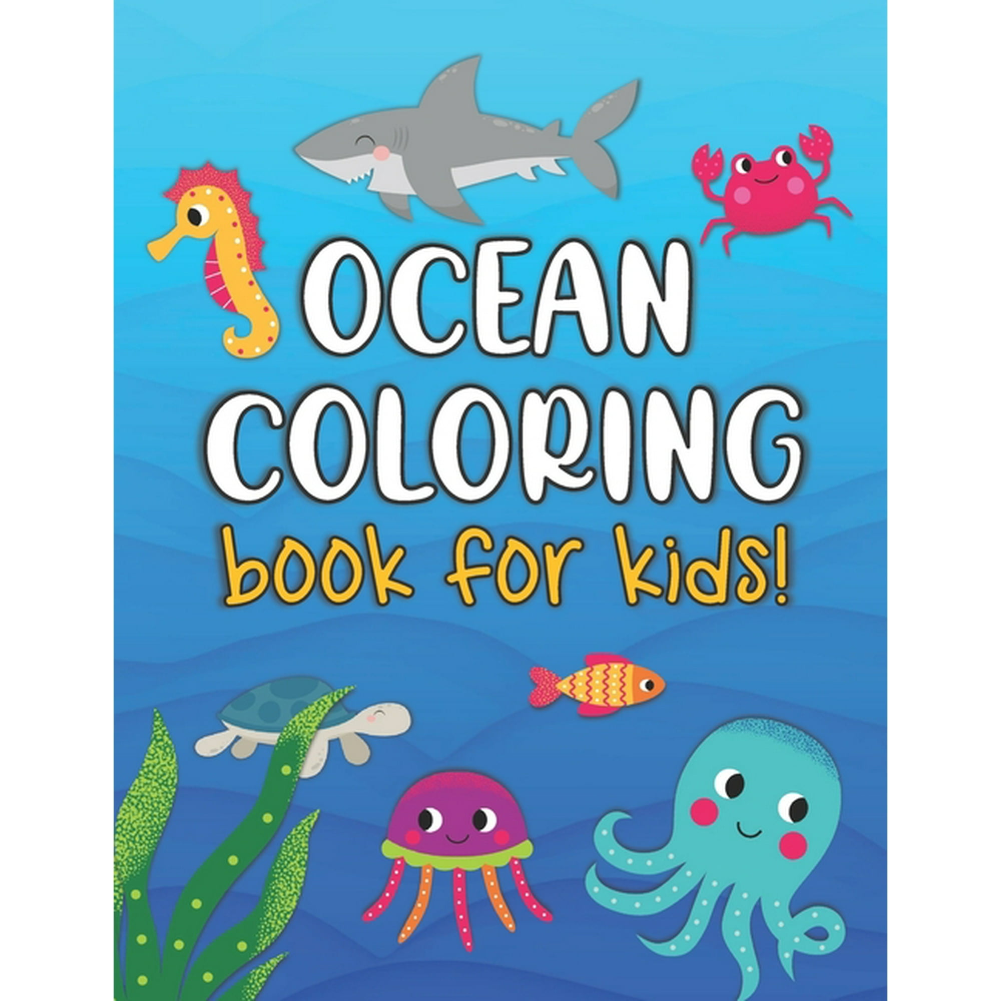 Cute Sea Animals Coloring Pages