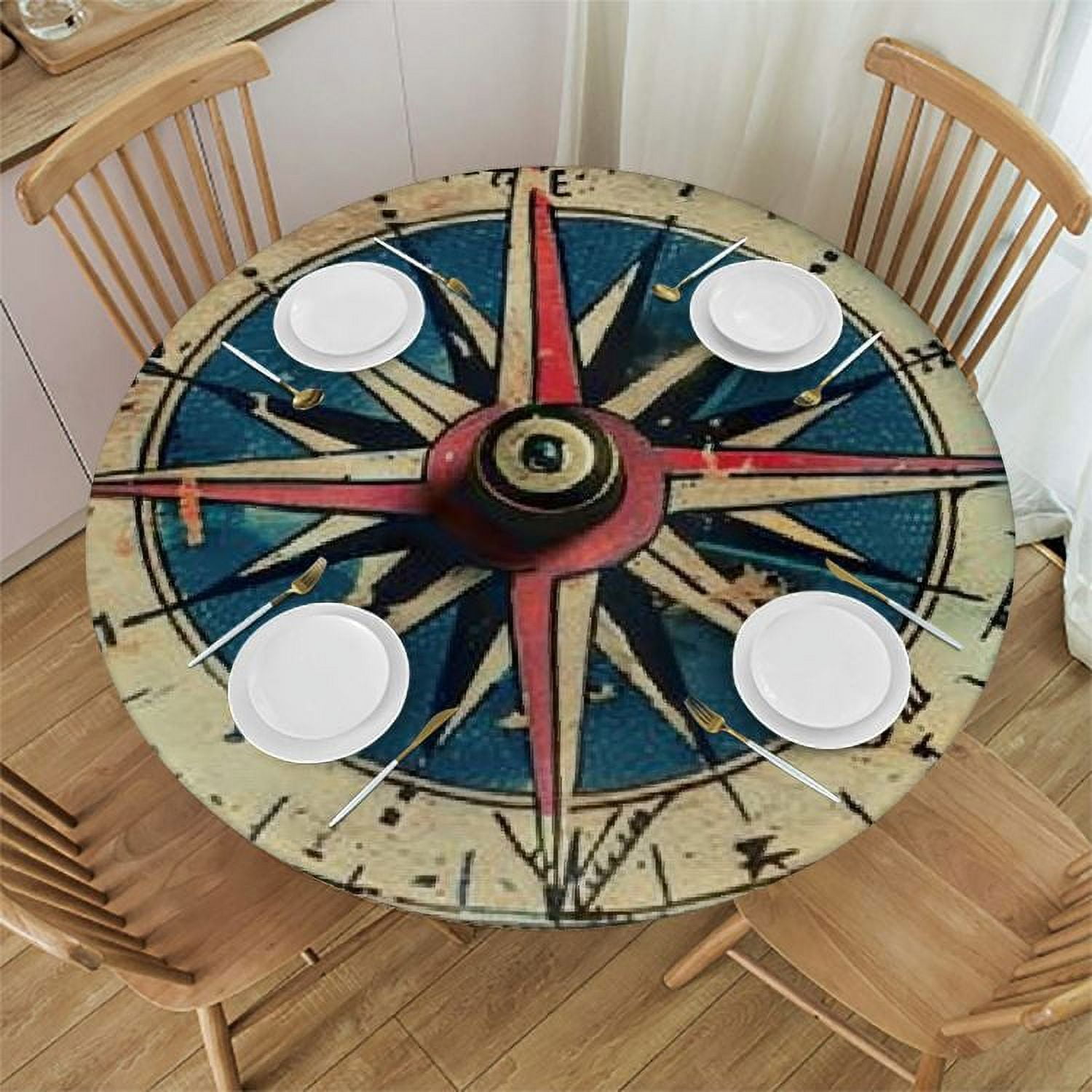 Ocean Compass Round - Walmart.com