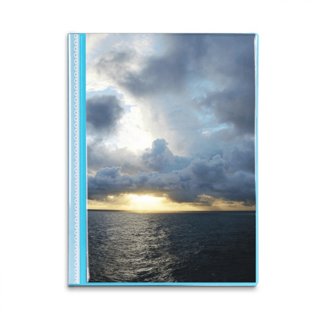 Ocean Dark Science Nature Picture Book Sheet Protectors Portfolio ...