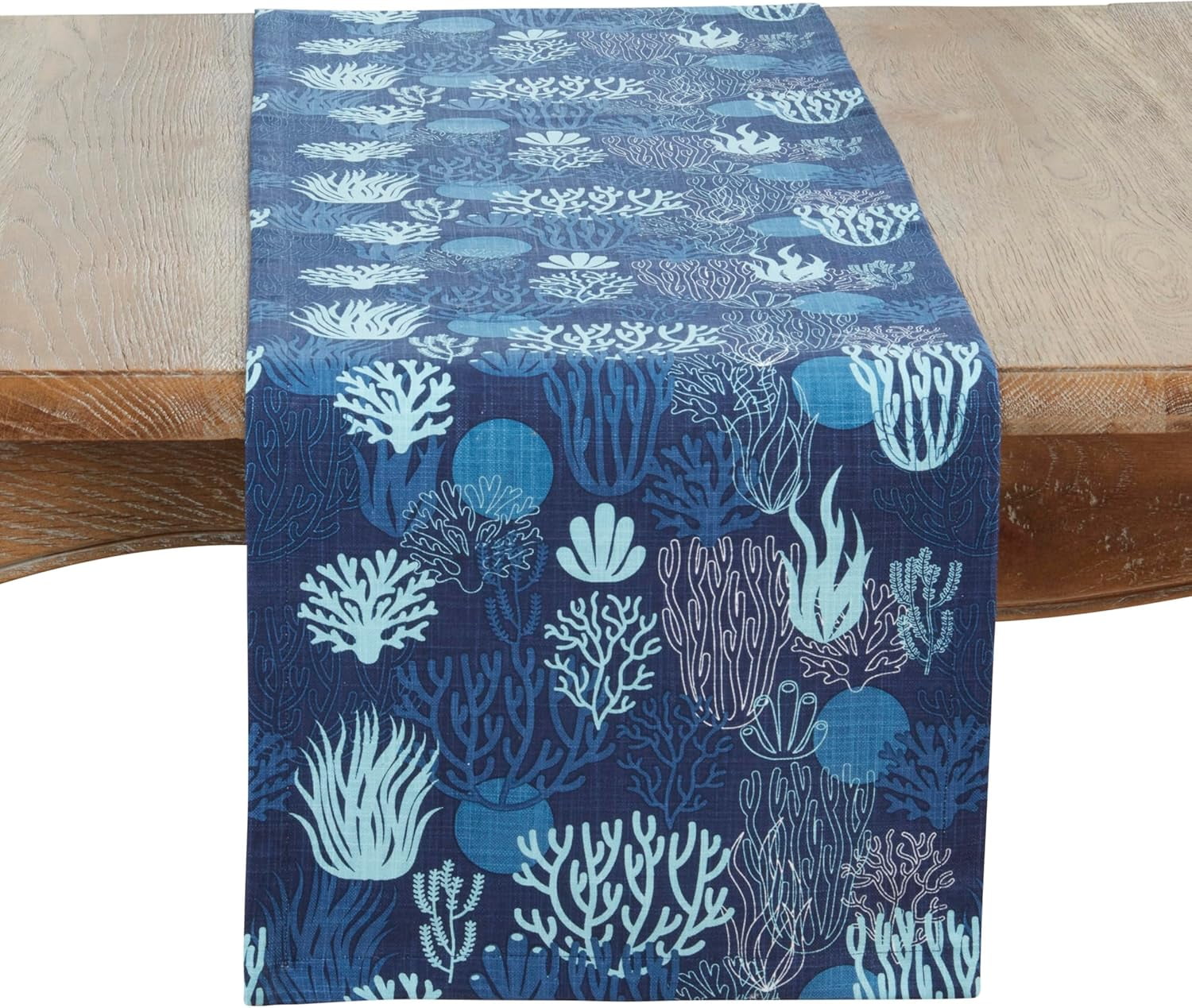 Ocean Depths Coral Table Runner - Walmart.com