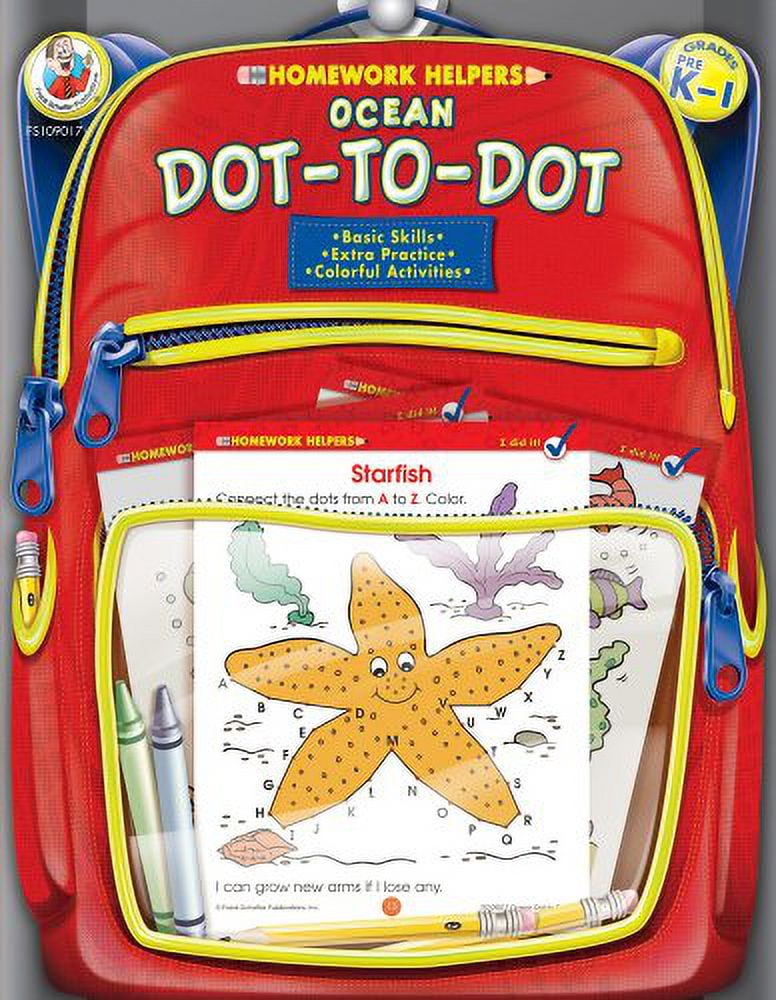 Pre-Owned Ocean Dot-To-Dot, Grades Pk - 1 (Paperback) 076820688X ...