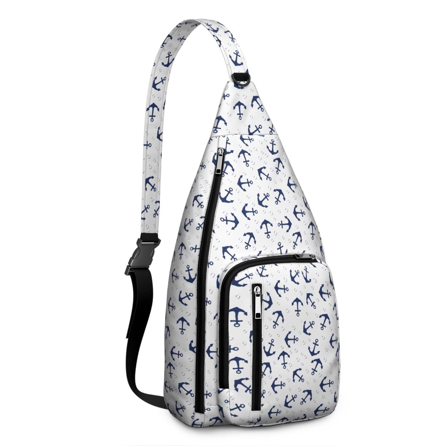 Ocean Explorer Sling Backpack - Tropical Beach Themed Shoulder Bag with ...