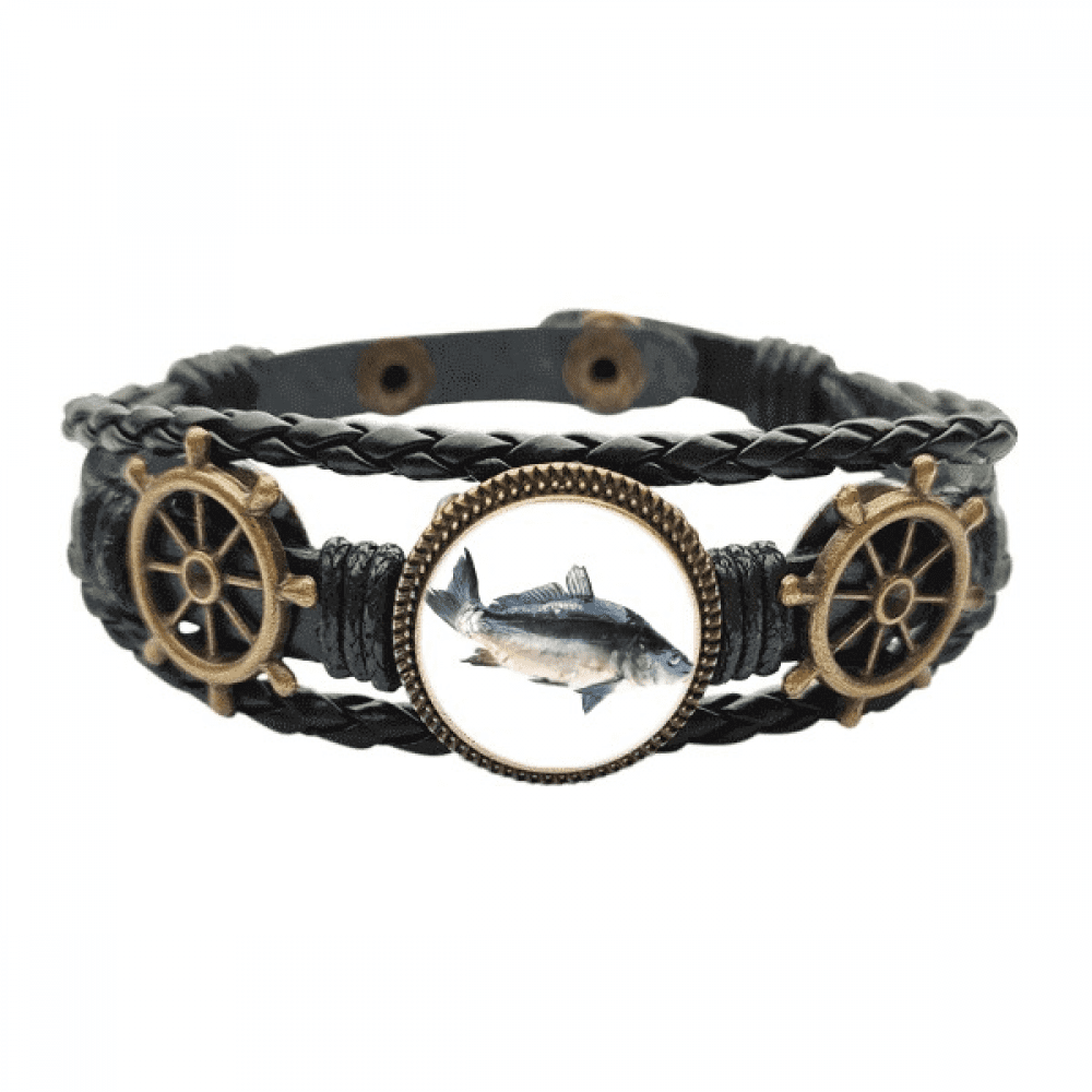 Ocean Fish Activity Food Art Deco Fashion Leather Braided Ocean ...