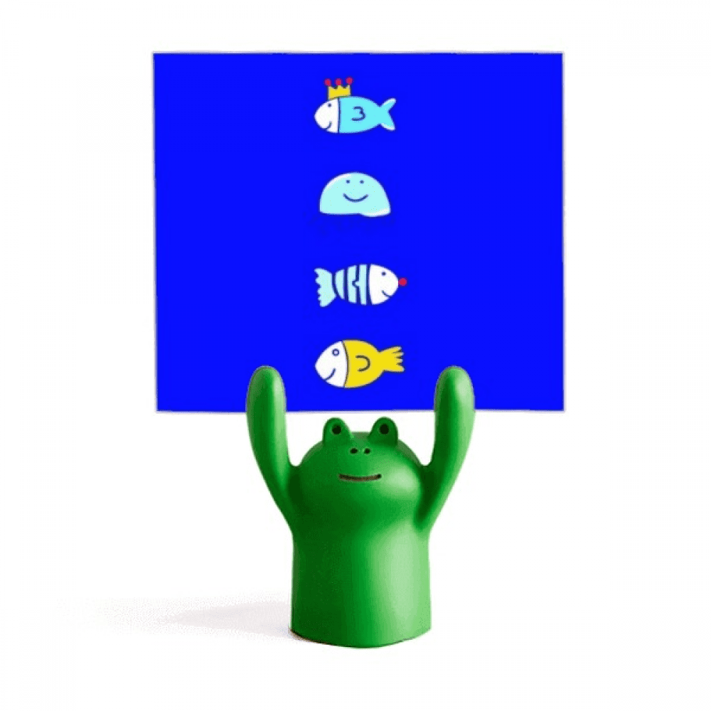 Ocean Fish Jellyfish Art Deco Fashion Memo Holder Cartoon Animal Frog ...