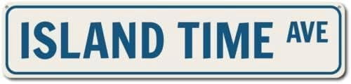 Ocean Front BLVD Beach Street Metal Sign Ocean Lover Gift Country Road ...