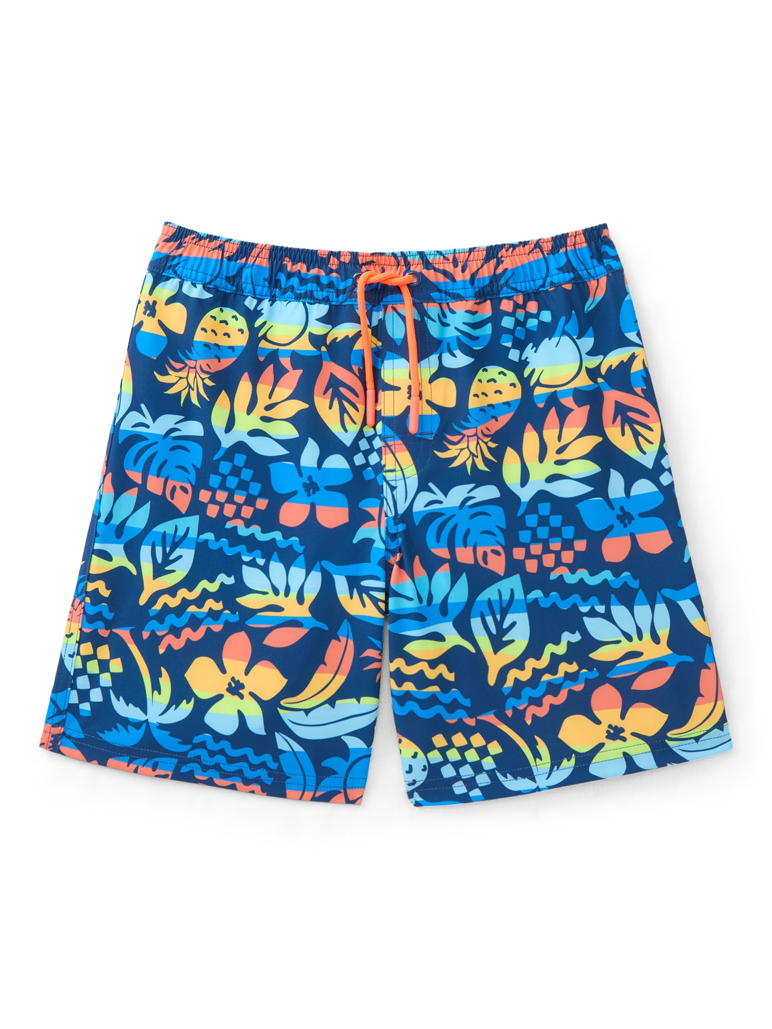 Ocean Gear Boys Swim Trunks, 7" Inseam, Sizes 4-18 - Walmart.com