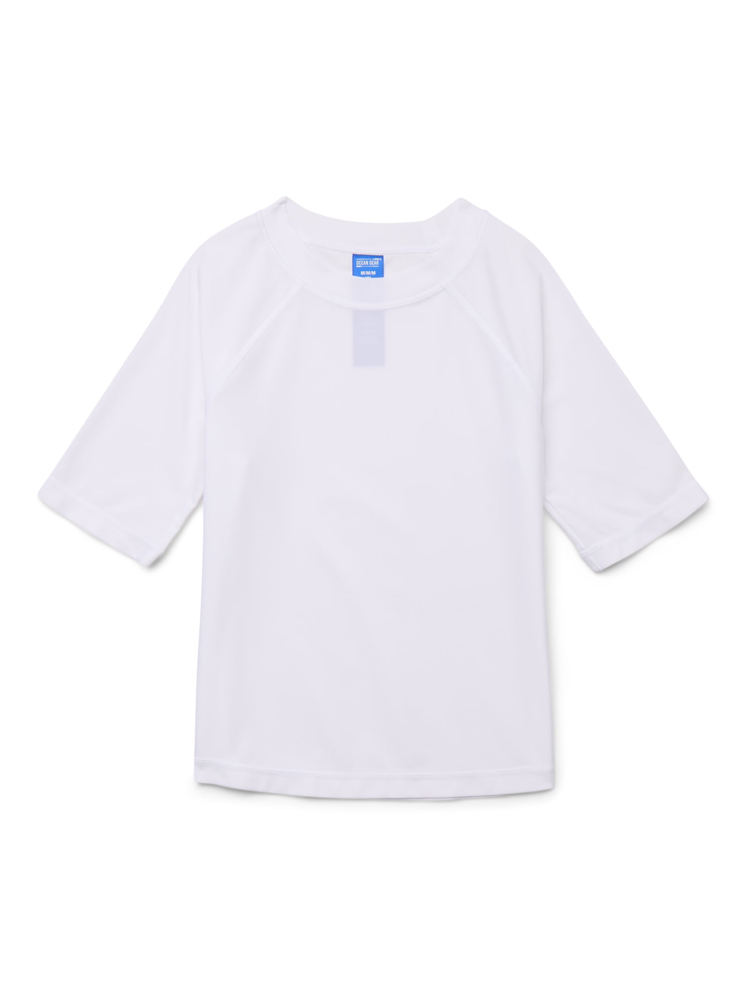 Ocean Gear Boys Rash Guard Swim Top with Short Sleeves, Sizes 4-18 ...
