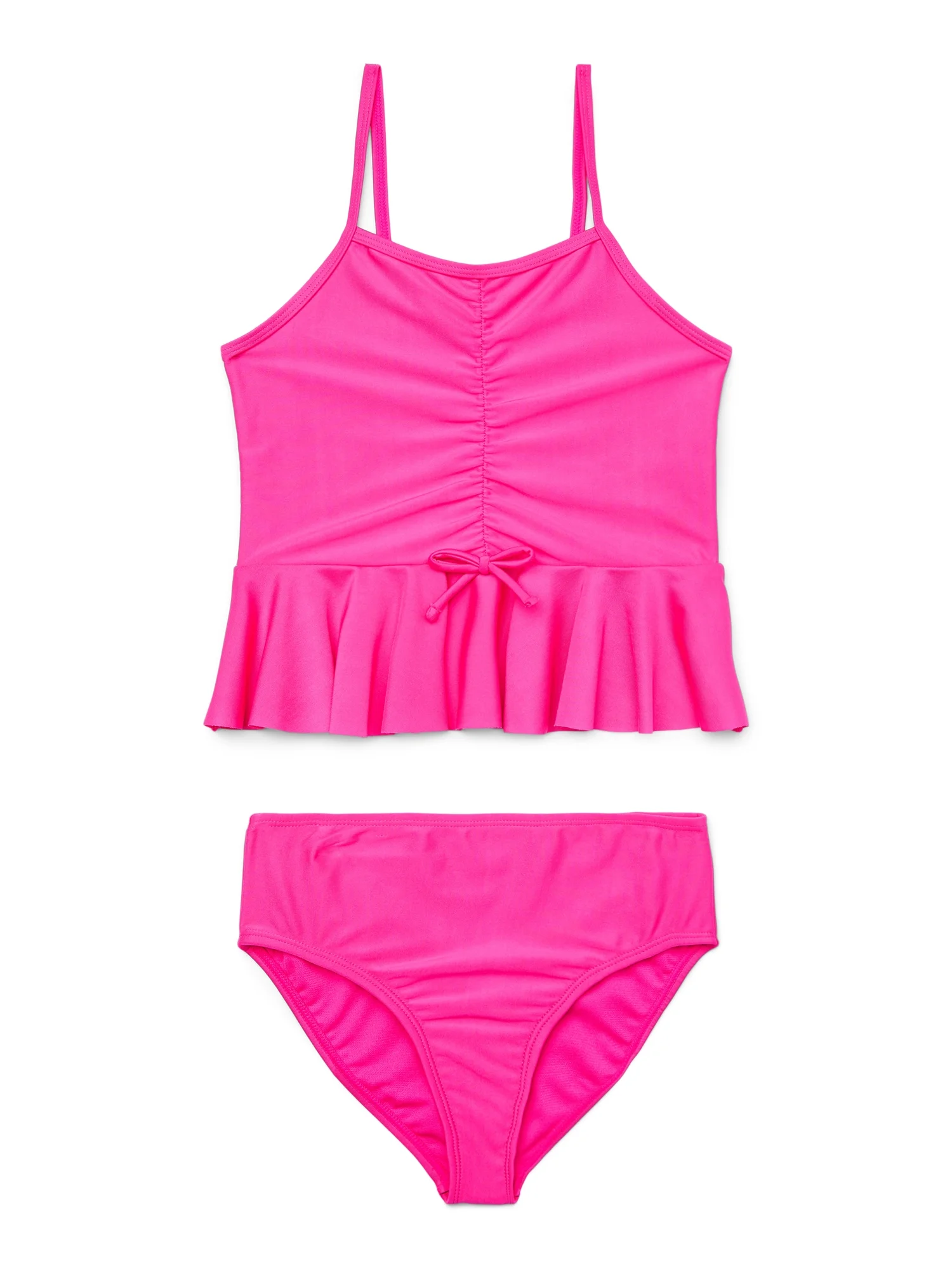 Ocean Gear Girls Cinched Two Piece Swim Set - Sizes 4-16 - Walmart.com