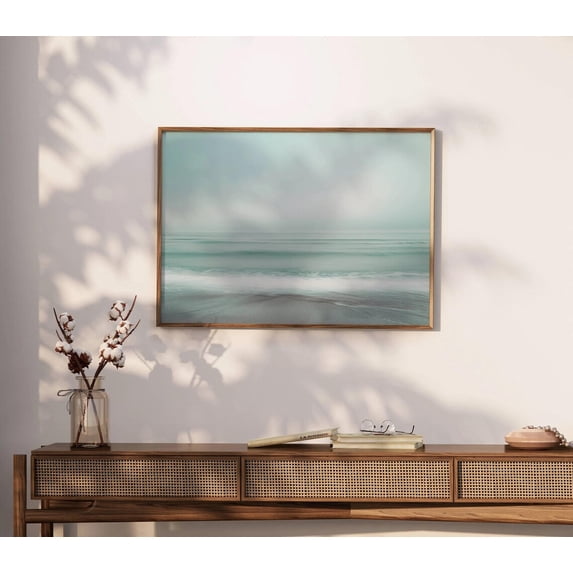 Ocean Inspired Style Print, Beachy Wall Art, Dopamine Decor, Beach Room ...