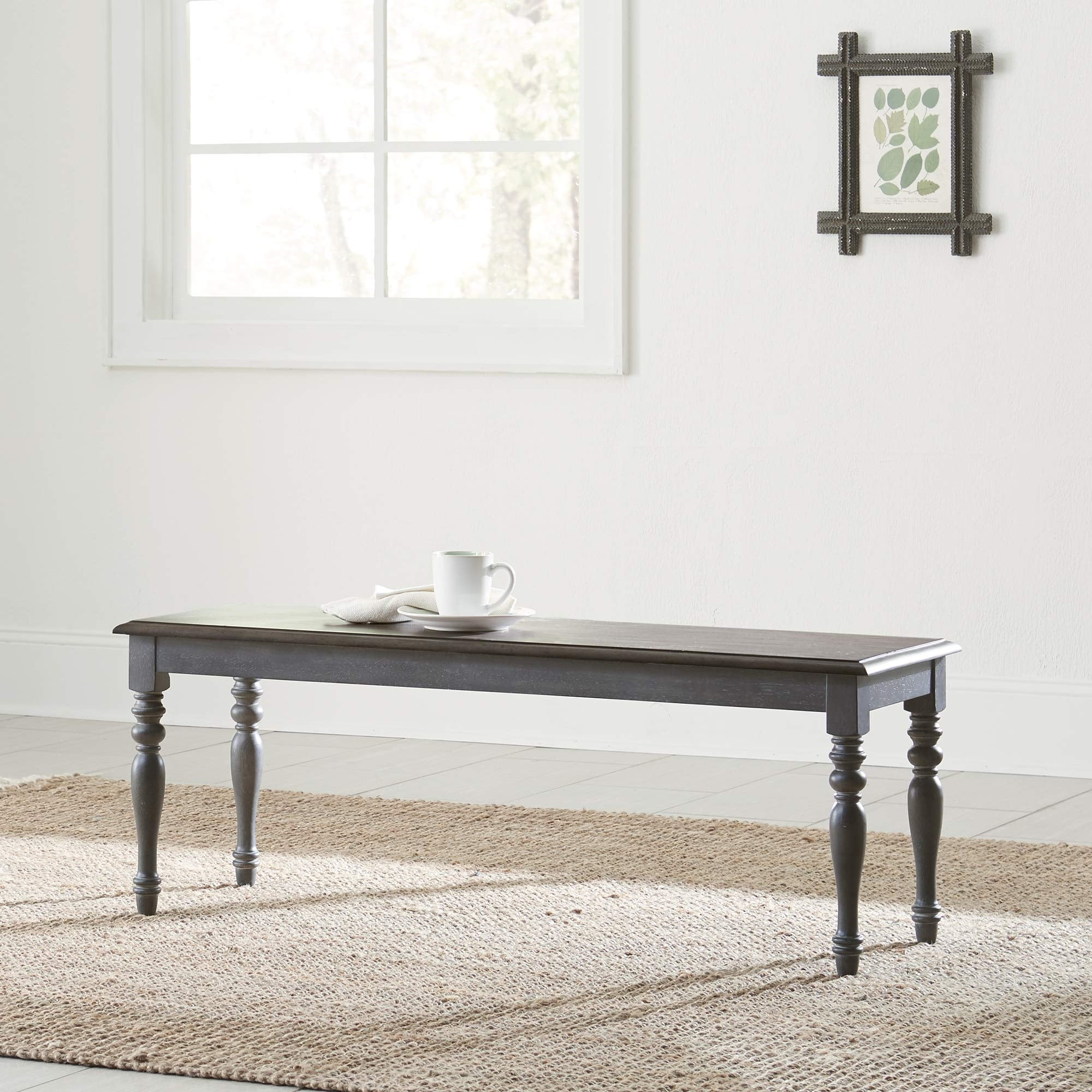 Ocean Isle Dark Gray Bench (RTA) - Walmart.com