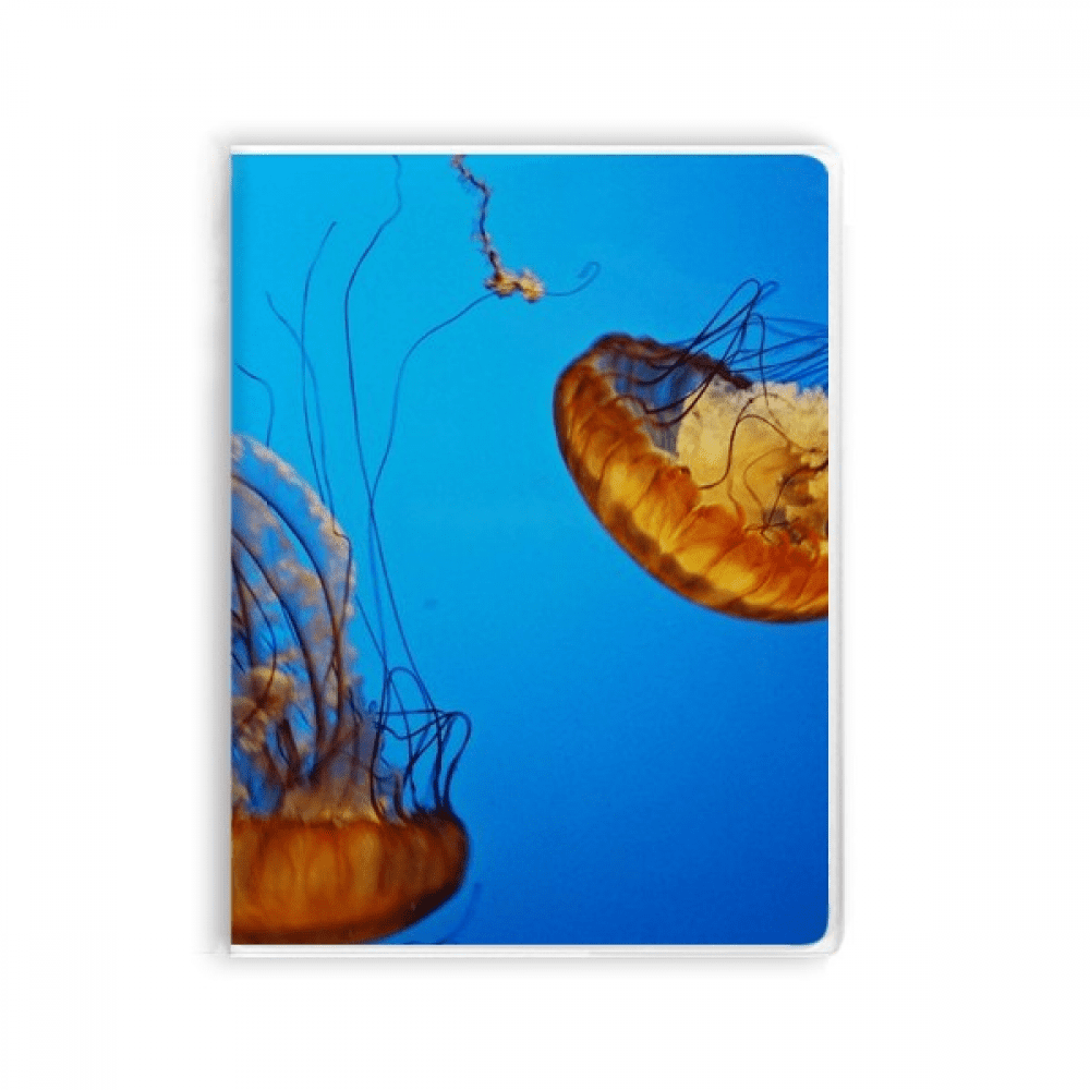 Ocean Jellyfish Science Nature Picture Notebook Gum Cover Diary Soft ...