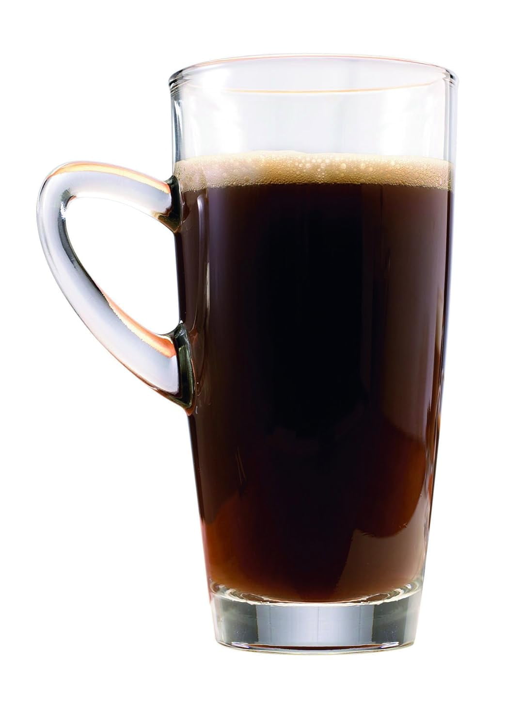 Ocean Kenya Slim Mug Set 6 Pieces 320ml Transparent Ideal for Tea Hot ...