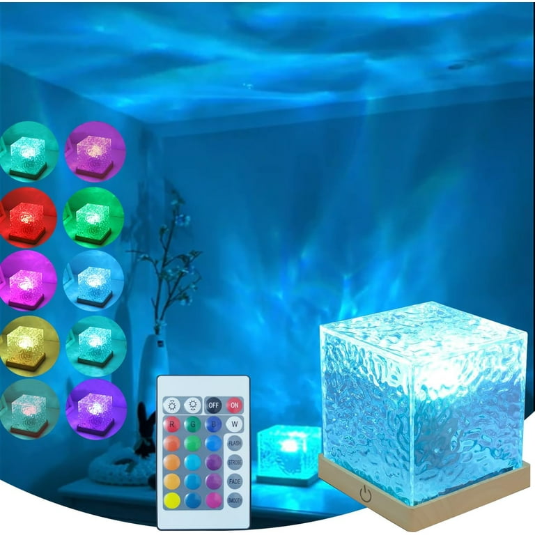 ocean night light cube