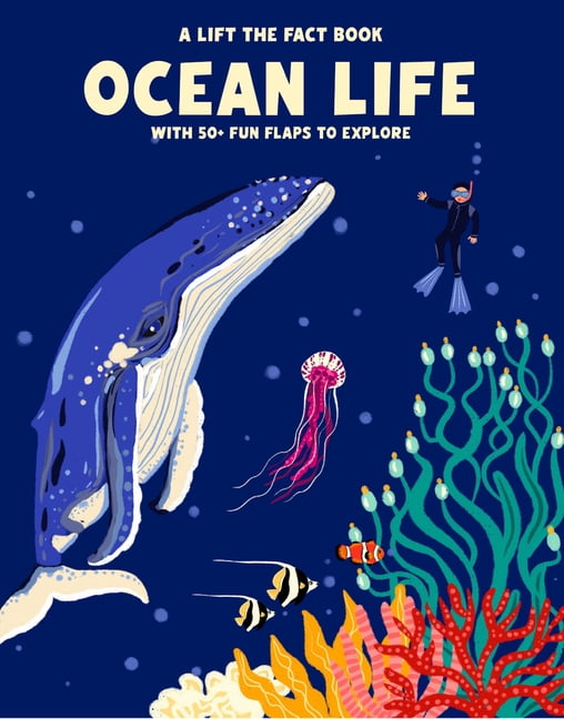 Lift-The-Fact Books Ocean Life: A Lift the Fact Book, (Board Book ...