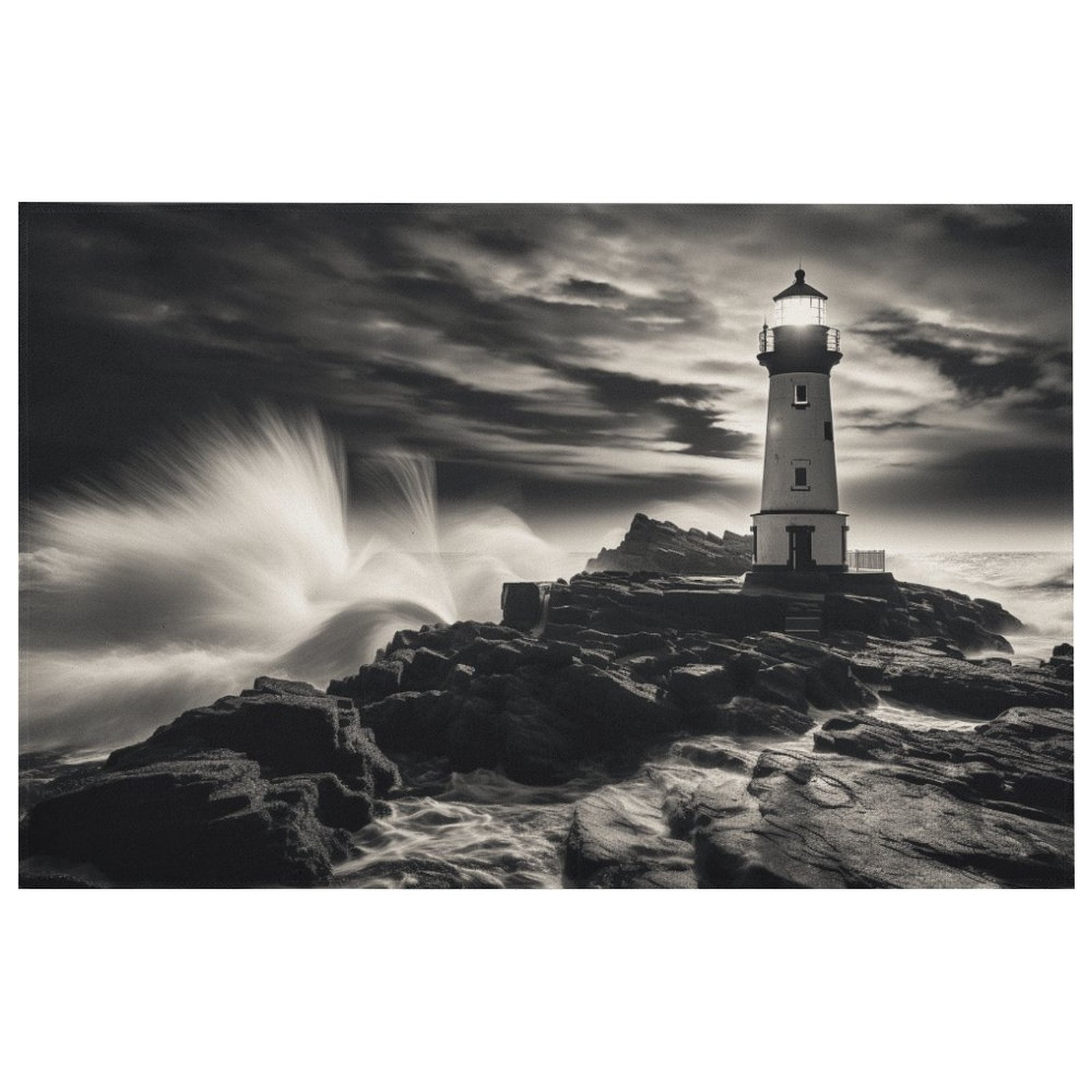 Ocean Lighthouse Rug - for Living Room, Bedroom, And Dining Room ...