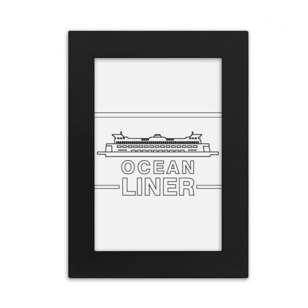 Ocean Liner Ferry Transportation Desktop Photo Frame Picture Display ...
