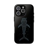 Ocean Lover and Scuba Diving Whale Shark Themed Tough Phone Case with ...