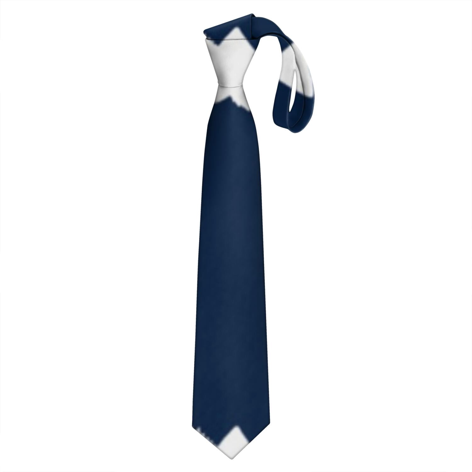 Ocean & Marine Life Themed Men's Tie - Satin Fabric Formal Necktie with ...