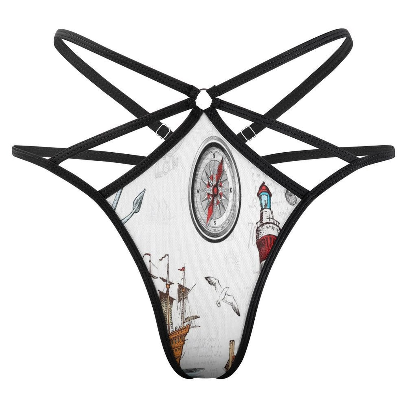 Ocean Nautical Vintage Sea Coastal Lighthouse Boat Open Type Women's ...