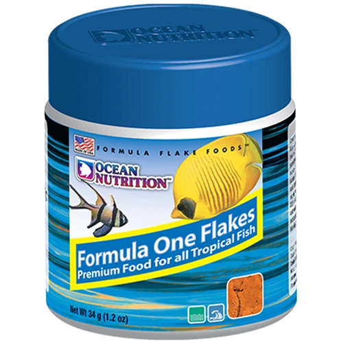 Ocean Nutrition Formula One Flakes 34 Grams (1.2 Oz) Fish Food ...