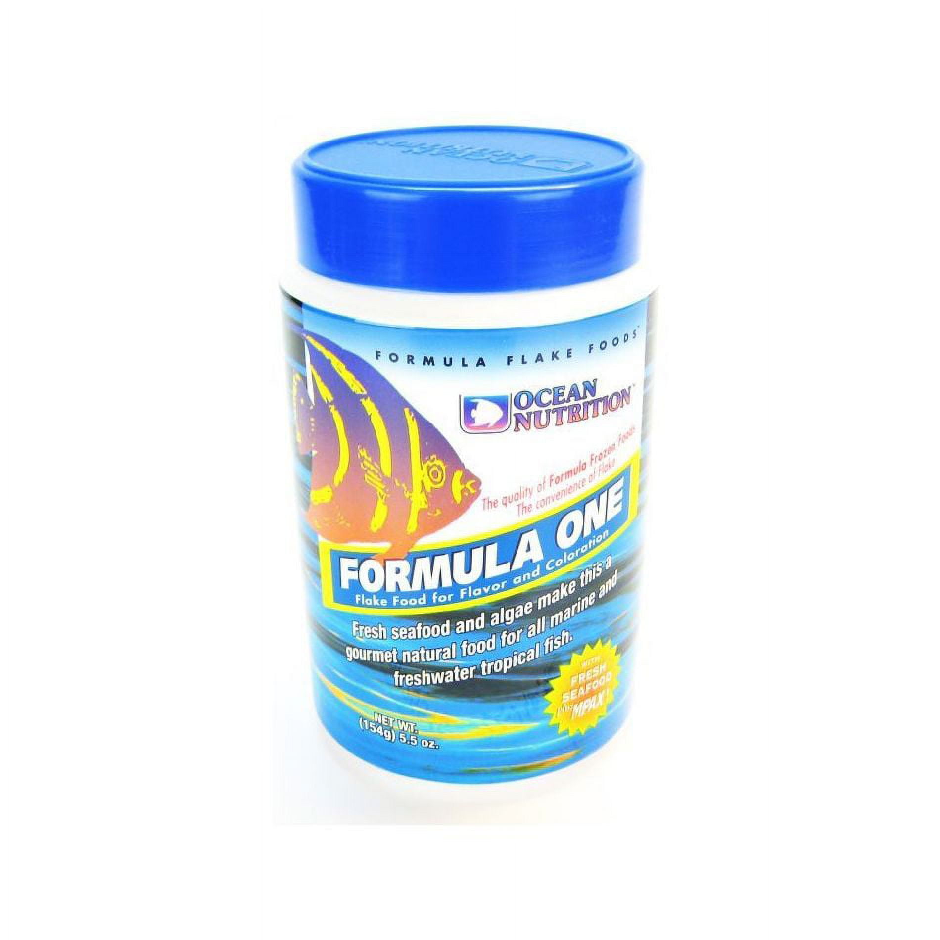 Ocean Nutrition Formula One Flakes: High-Protein Gourmet Fish Food for ...