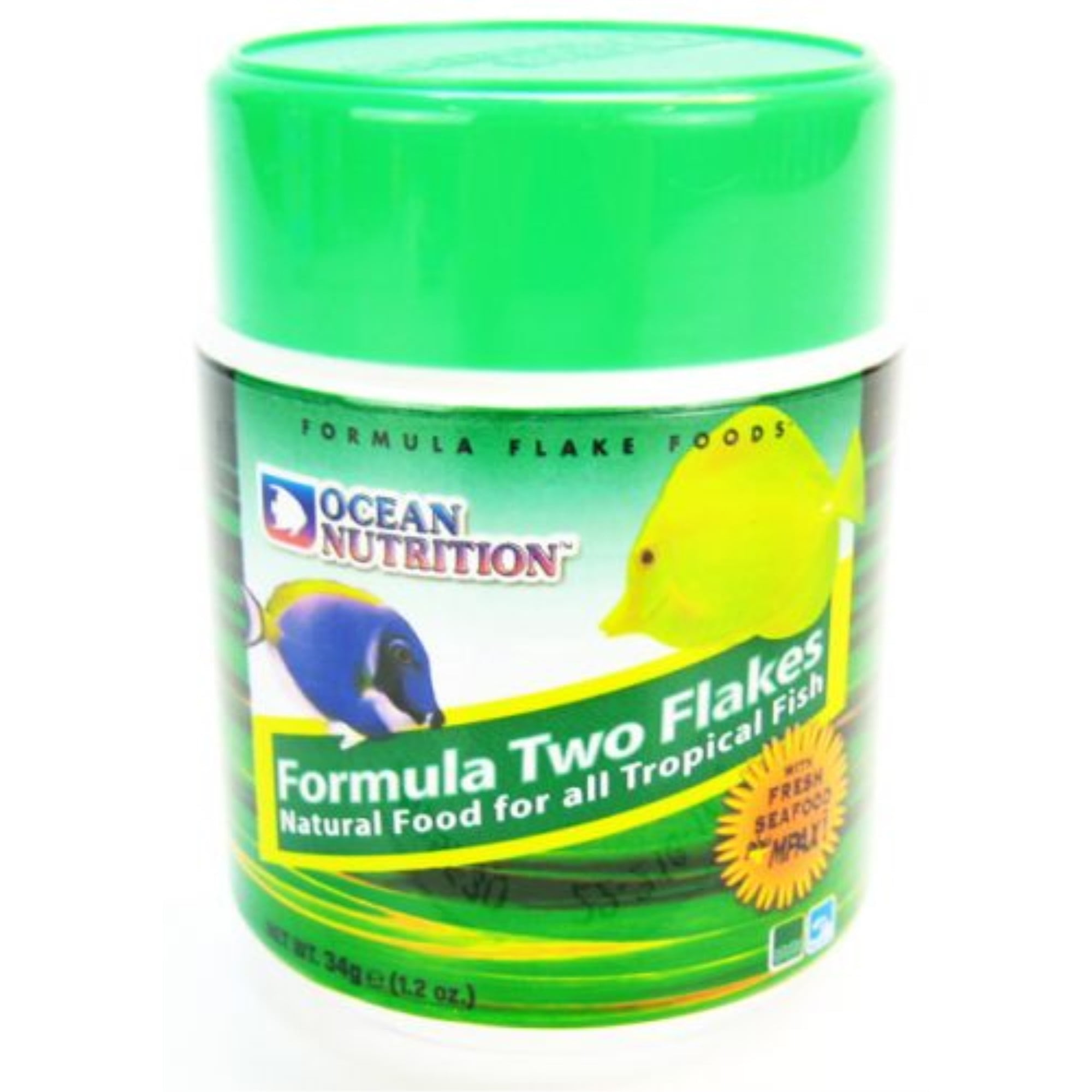 Ocean Nutrition Formula Two Flakes for All Tropical Fish - Walmart.com