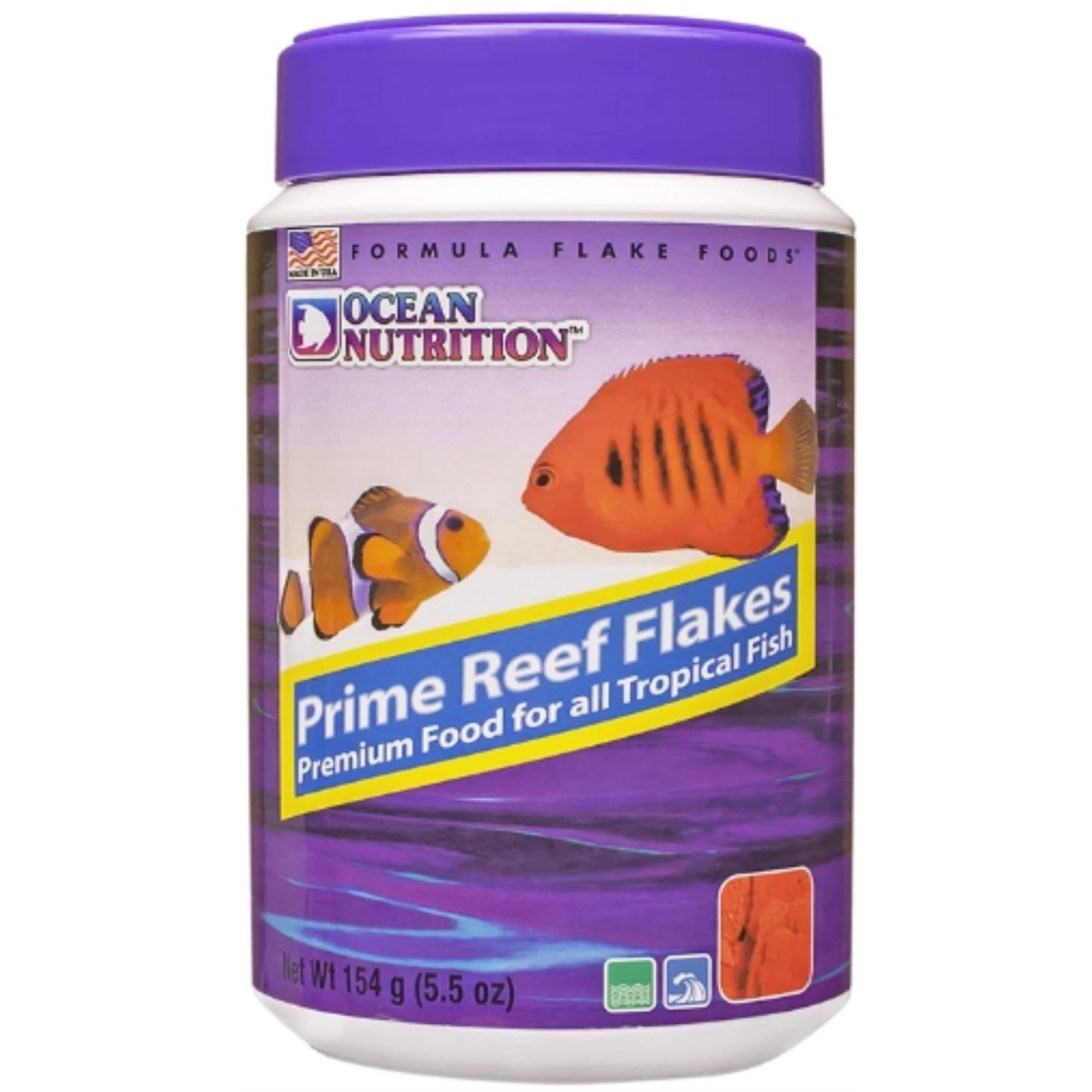 Ocean Nutrition Prime Reef Flakes Fish Food - Walmart.com