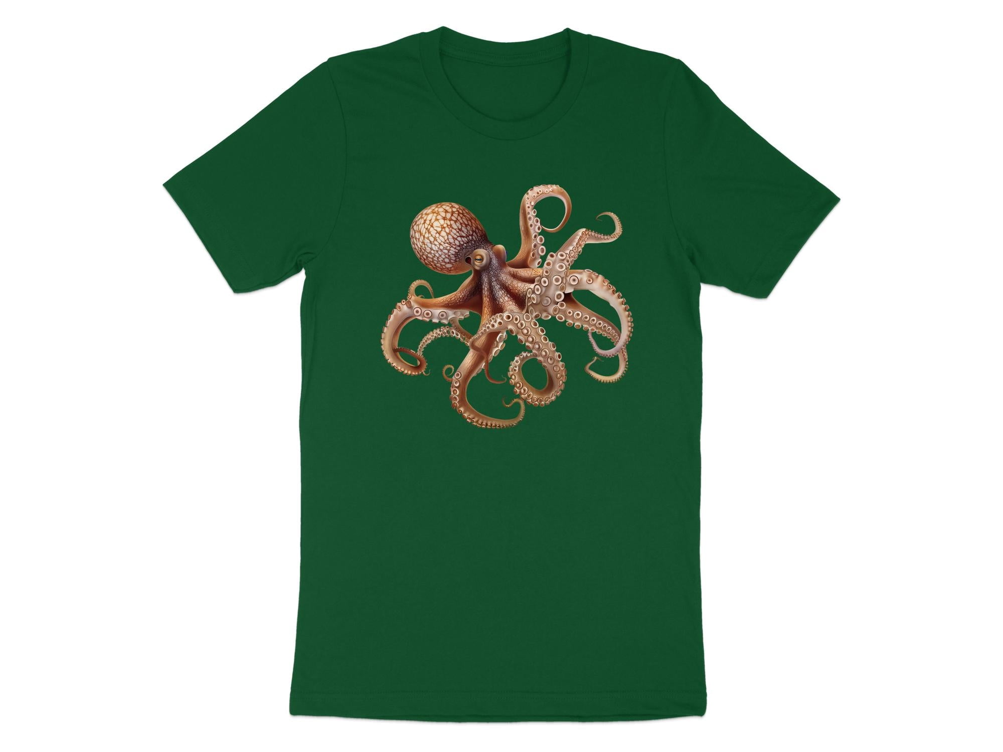 Ocean Octopus Fish Sea Creature Animal Graphic Design Gift T-Shirt ...