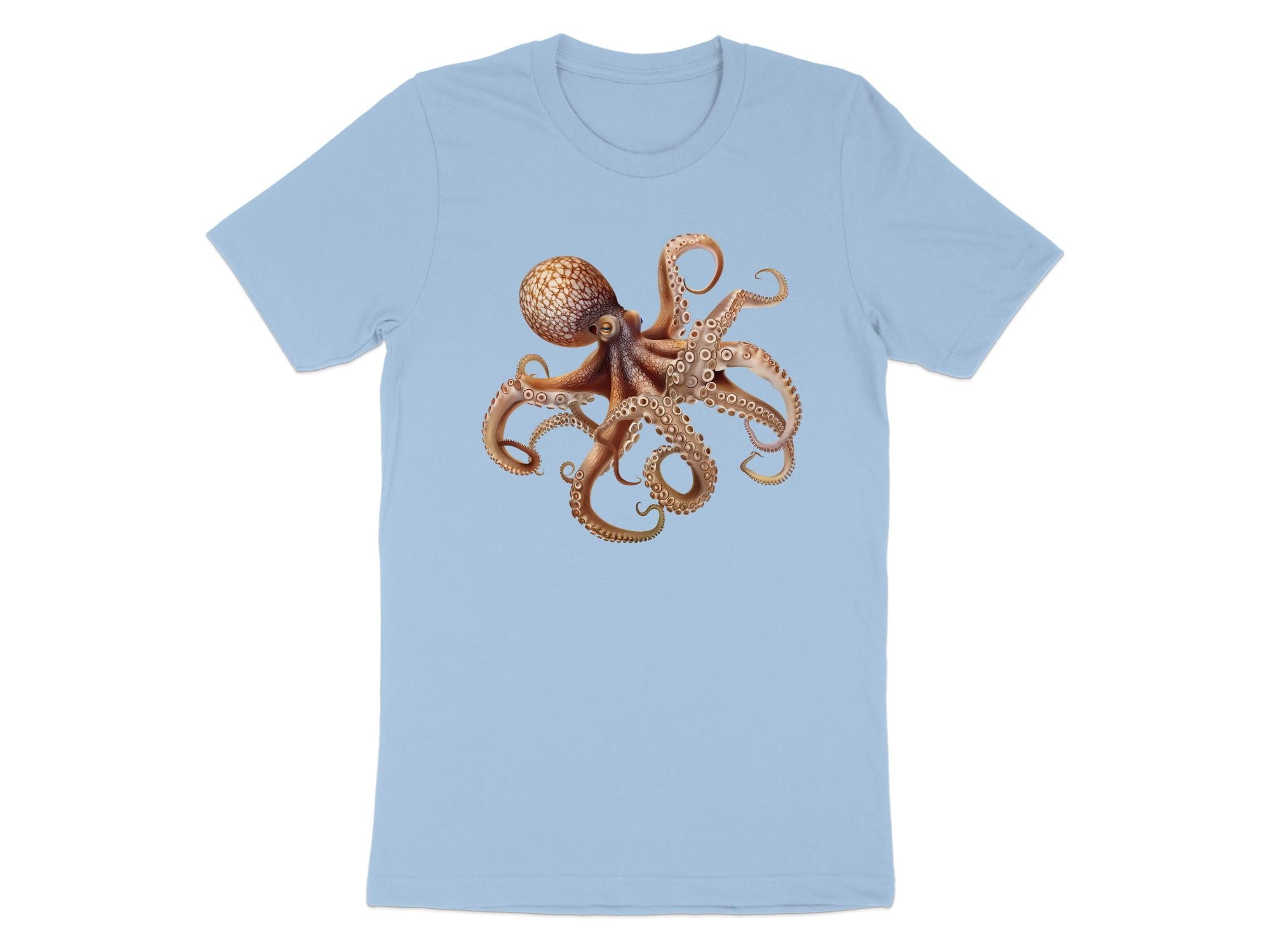 Ocean Octopus Fish Sea Creature Animal Graphic Design Gift T-Shirt ...