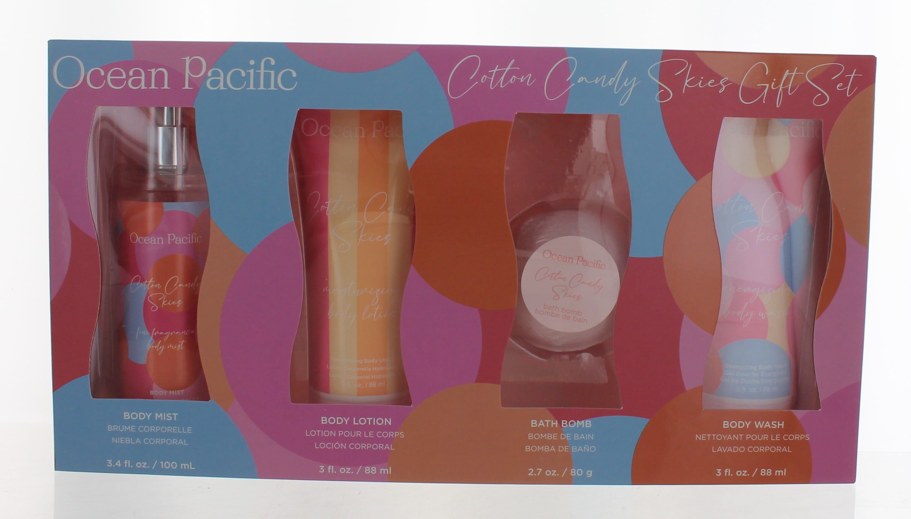 Ocean Pacific Cotton Candy Skies by Ocean Pacific, 4 Piece Gift Set for ...