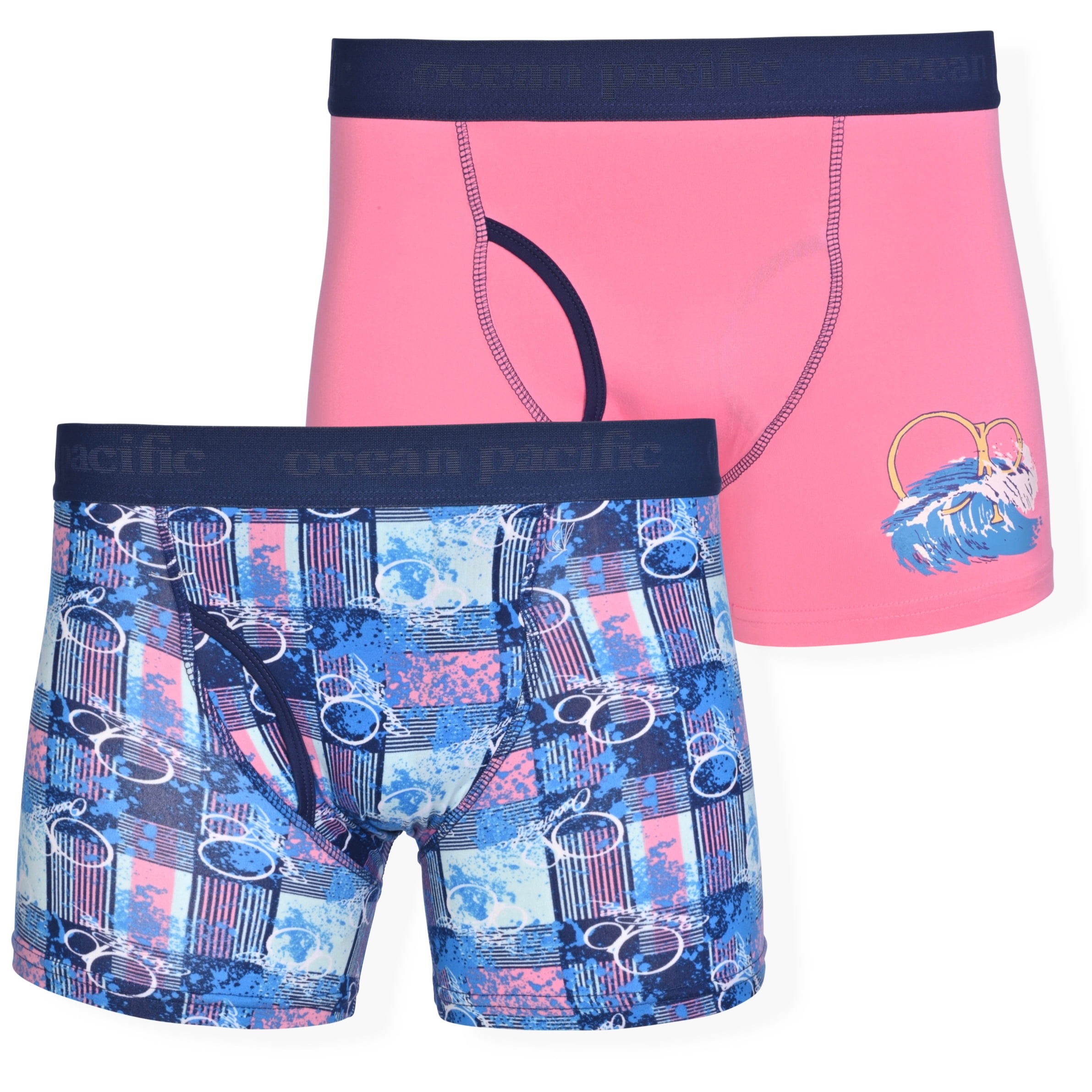 Ocean Pacific Men's Brushed Poly Boxer Briefs, 2-Pack, Sizes S-XL ...