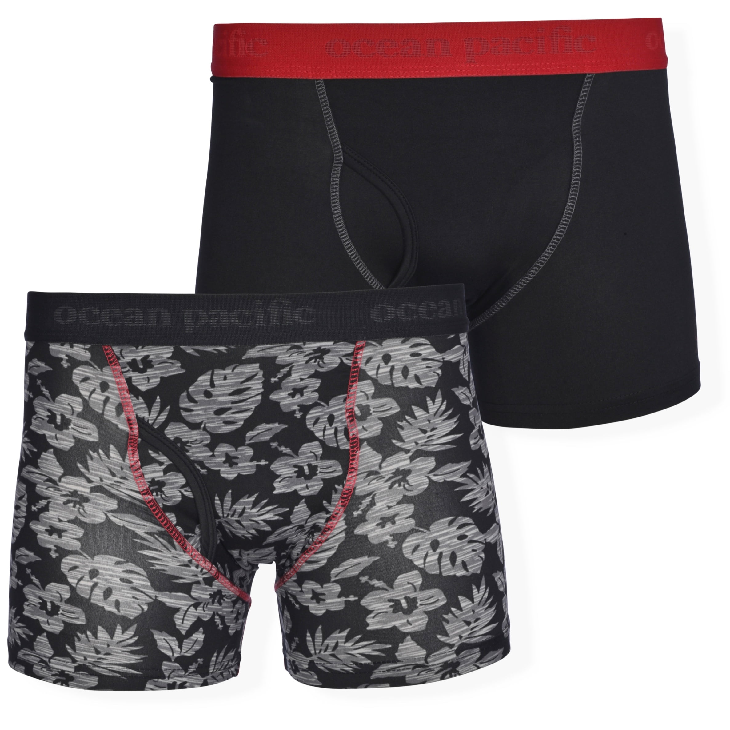 Ocean Pacific Men's Brushed Poly Boxer Briefs, 2-Pack, Sizes S-XL ...