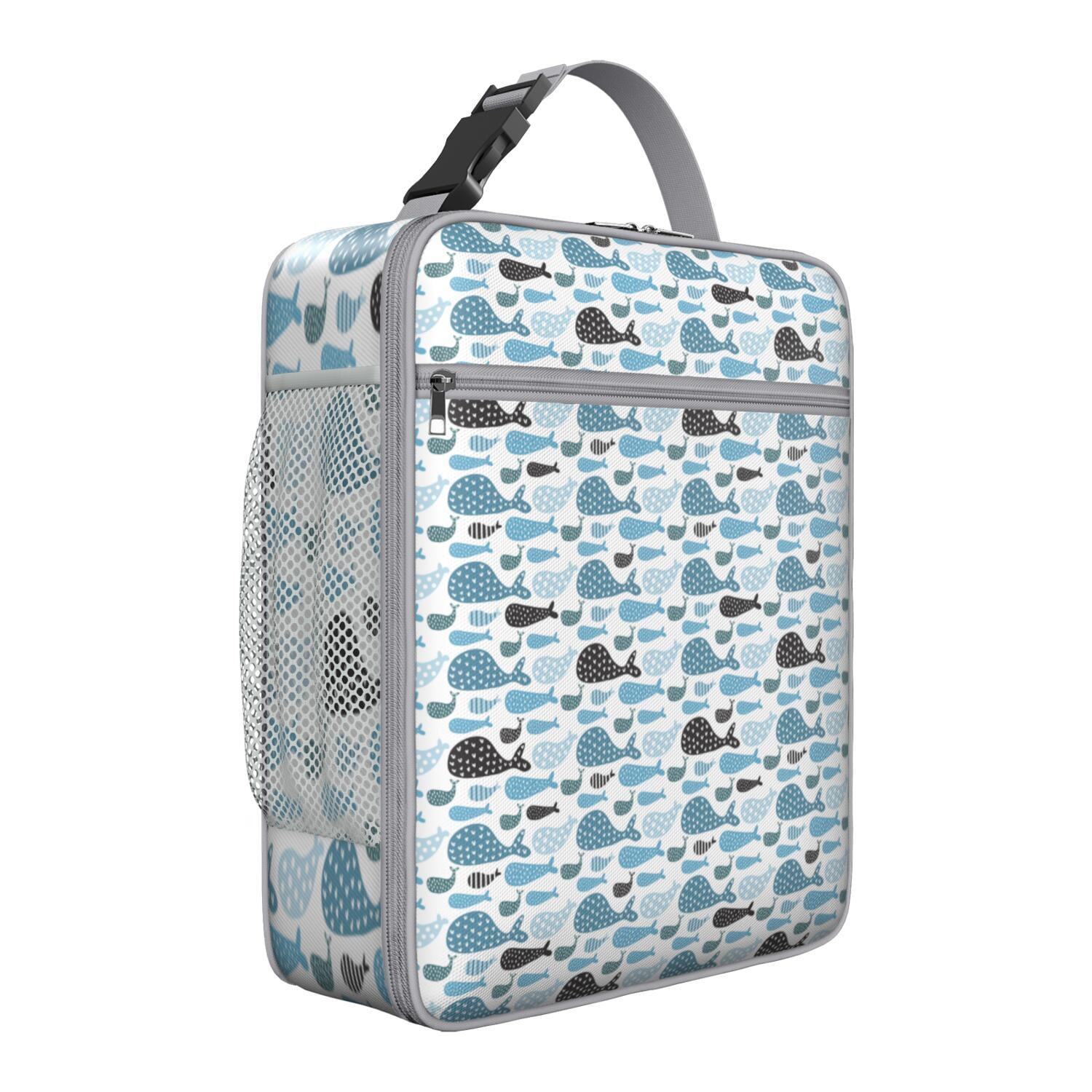 Ocean Predator Lunch System - Shark Themed Insulated Bag with 3 Storage ...
