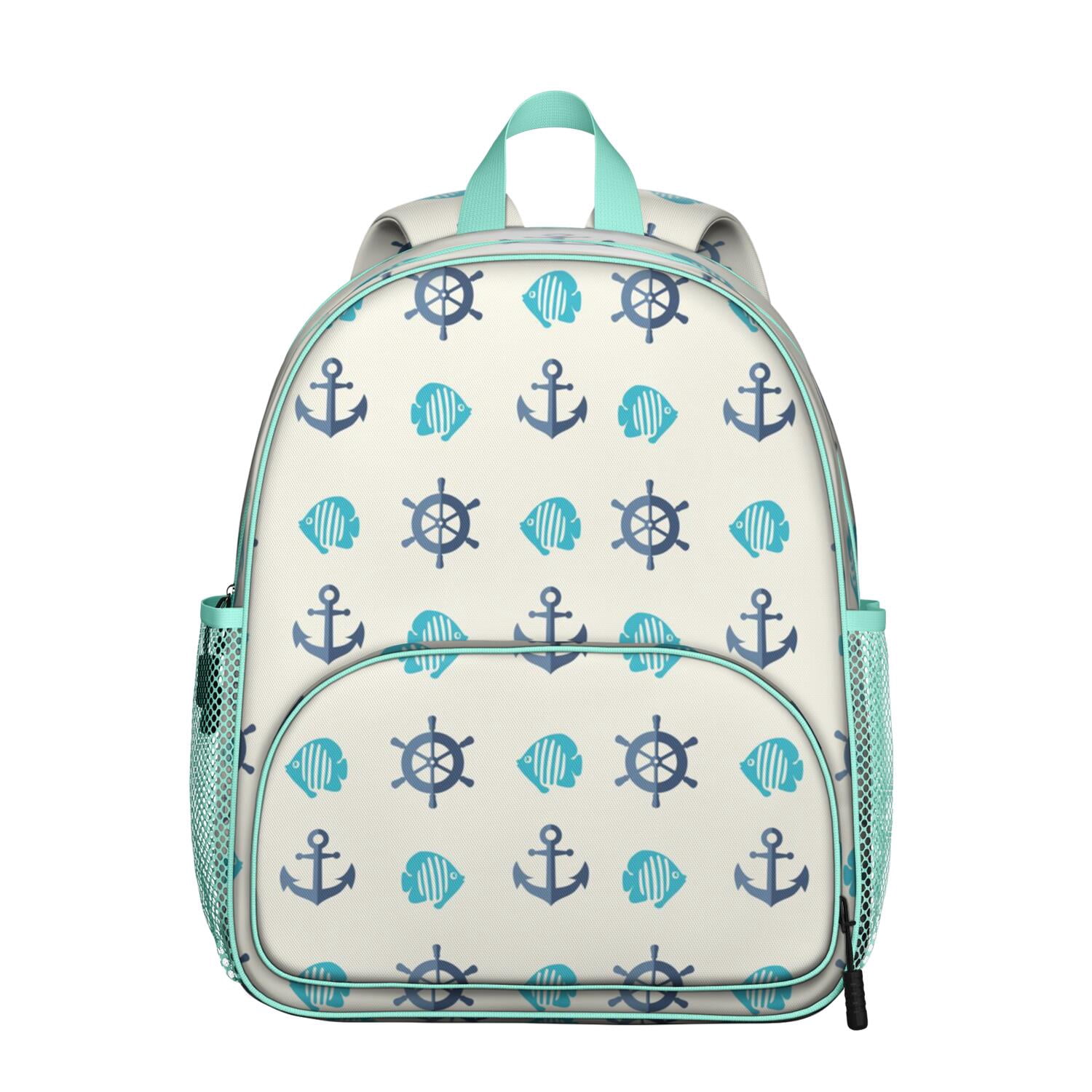 Ocean Sail and Lighthouse Pattern Backpack, Summer Style Nautical ...