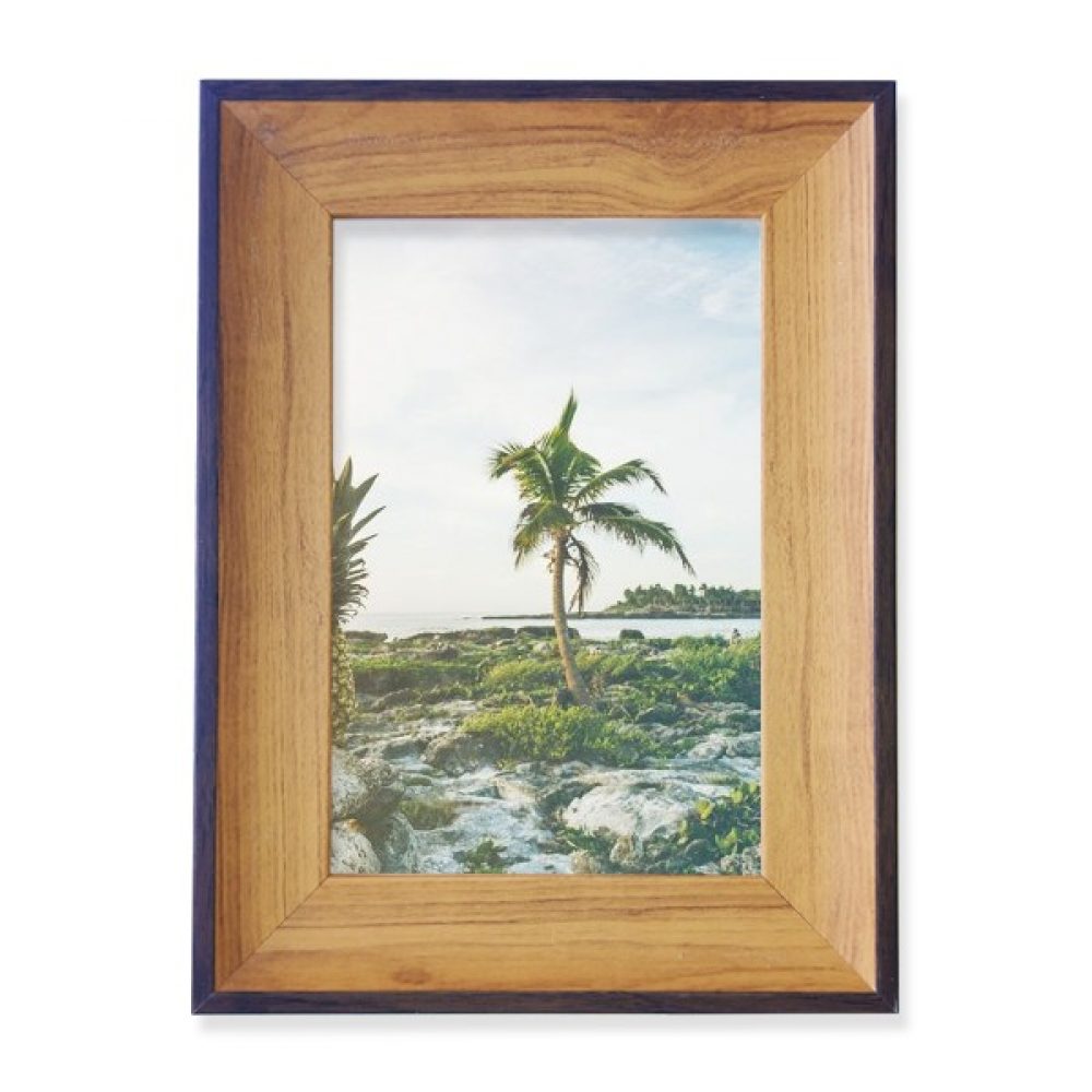 Ocean Sand Beach Pineapple Tree Sea Photo Frame Exhibition Display Art ...
