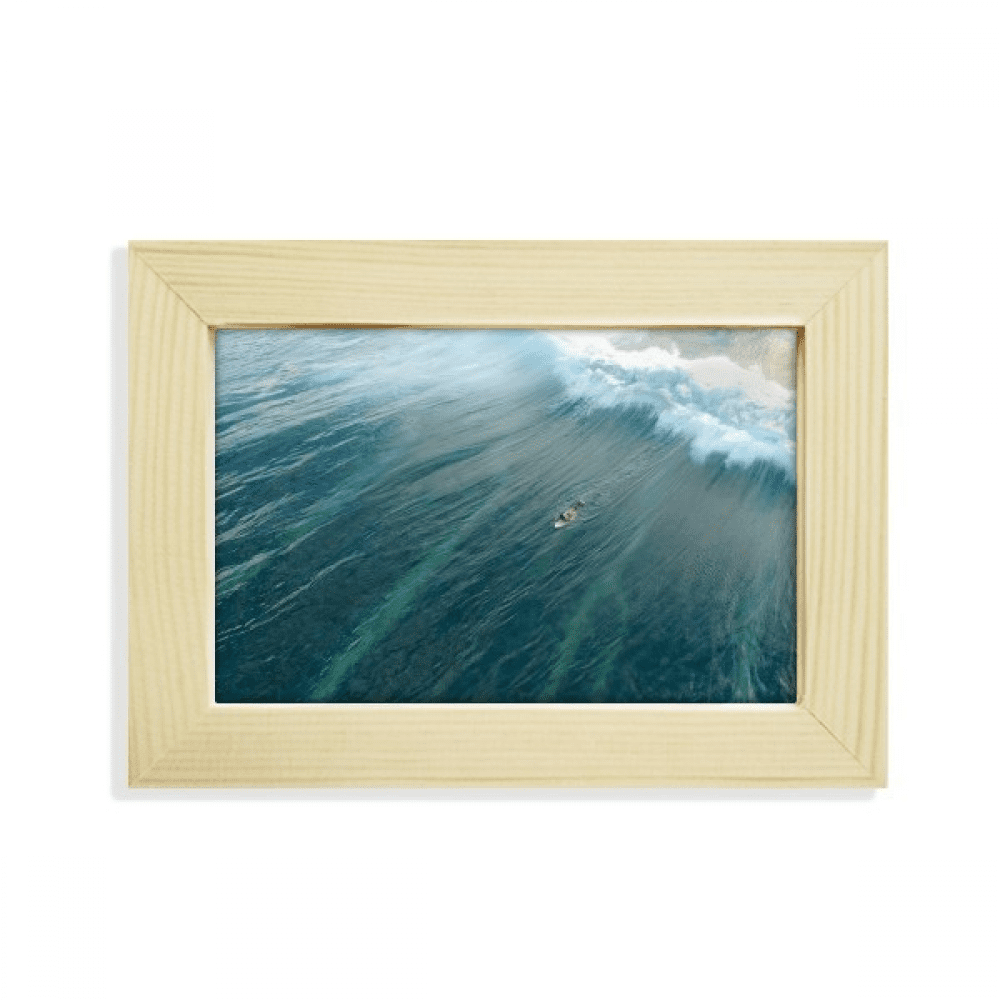 Ocean Sand Beach Sea Surfing Wave Picture Desktop Decorate Photo Frame ...