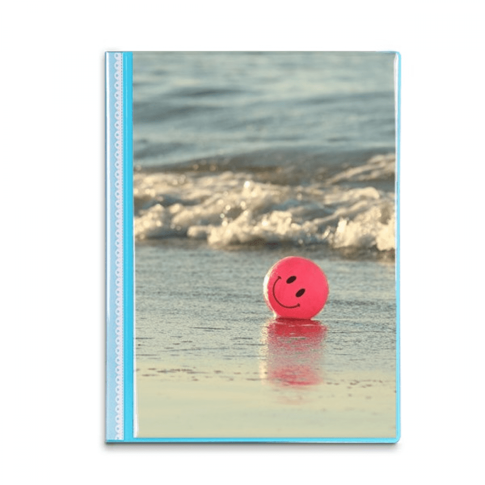 Ocean Sand Beach Sling Face Picture Book Sheet Protectors Portfolio ...