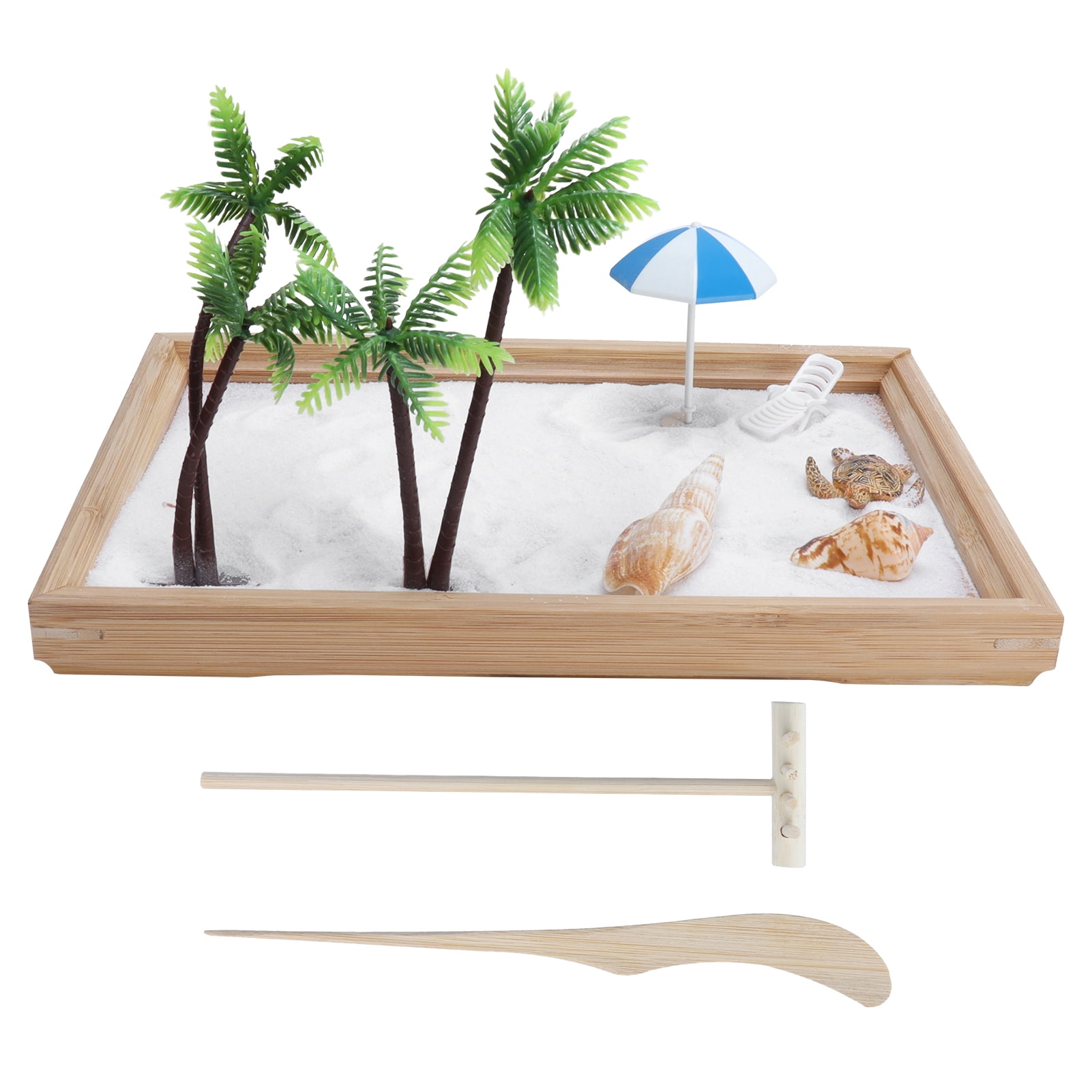 Ocean Sand Tray Decoration Desktop Sandbox Ornament Landscape Crafts ...