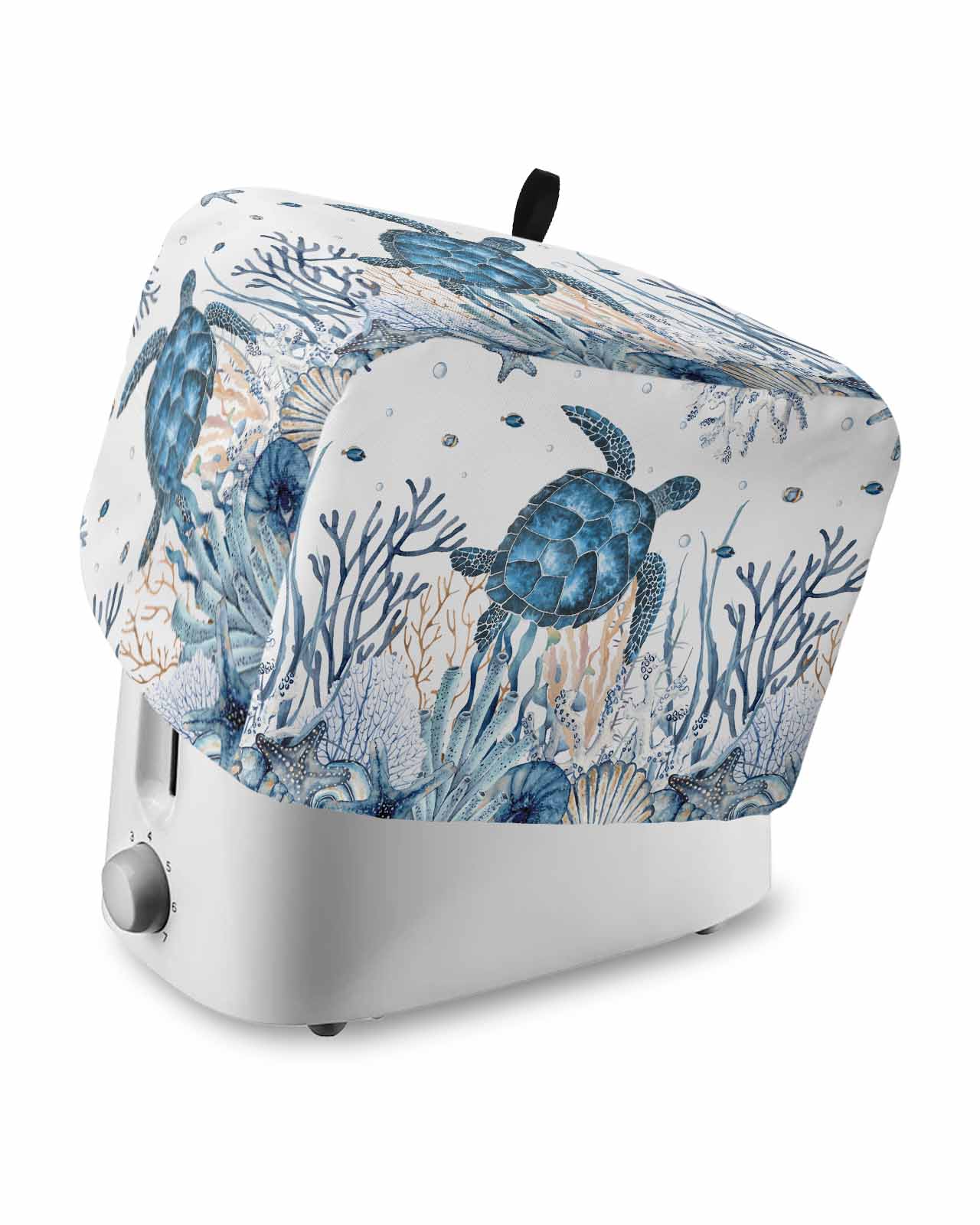 Ocean Sea Toaster Cover 2 Slice, Summer Nauticle Marine Life Turtle ...