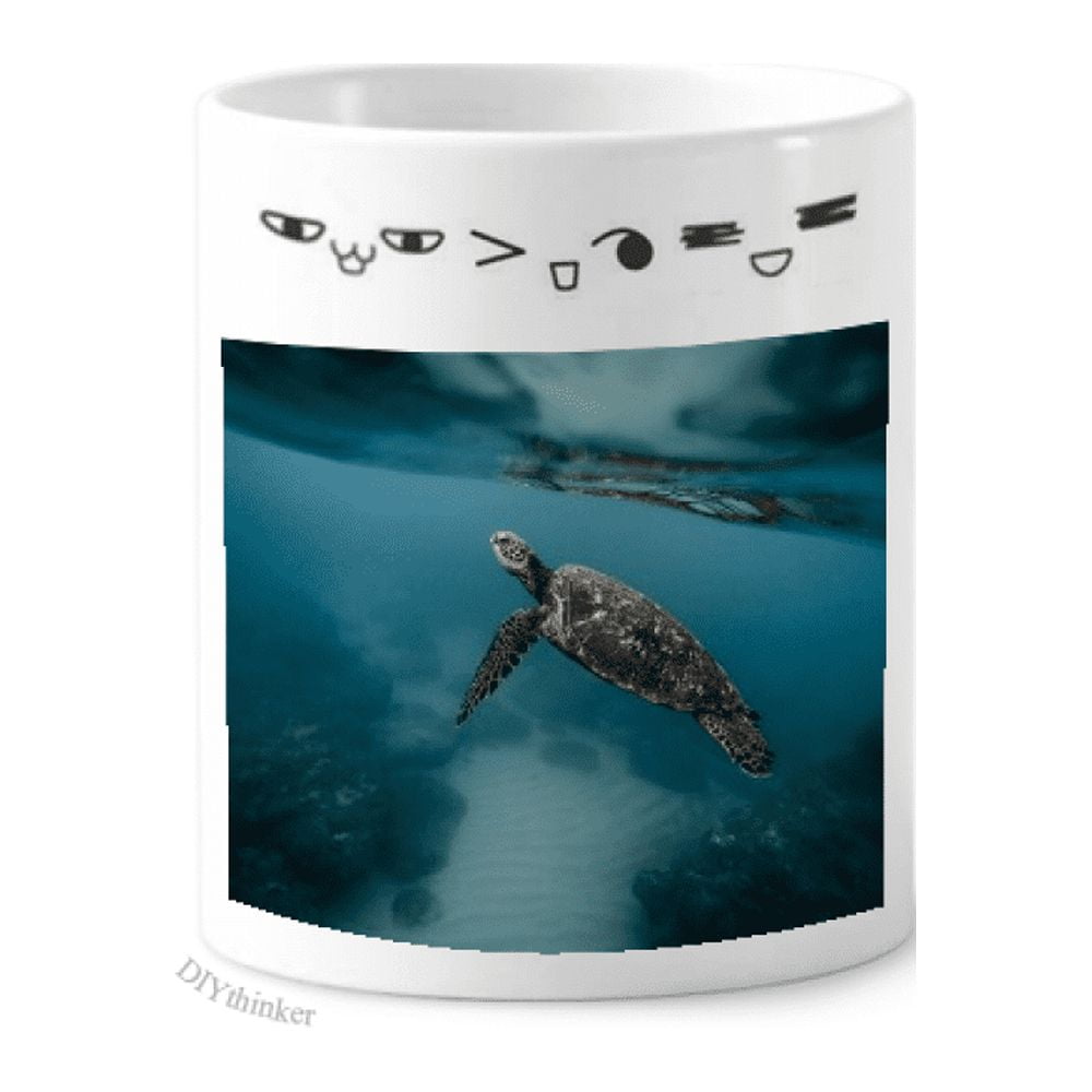 Ocean Sea Turtle Science Nature Picture Toothbrush Mug Cup Cartoon ...