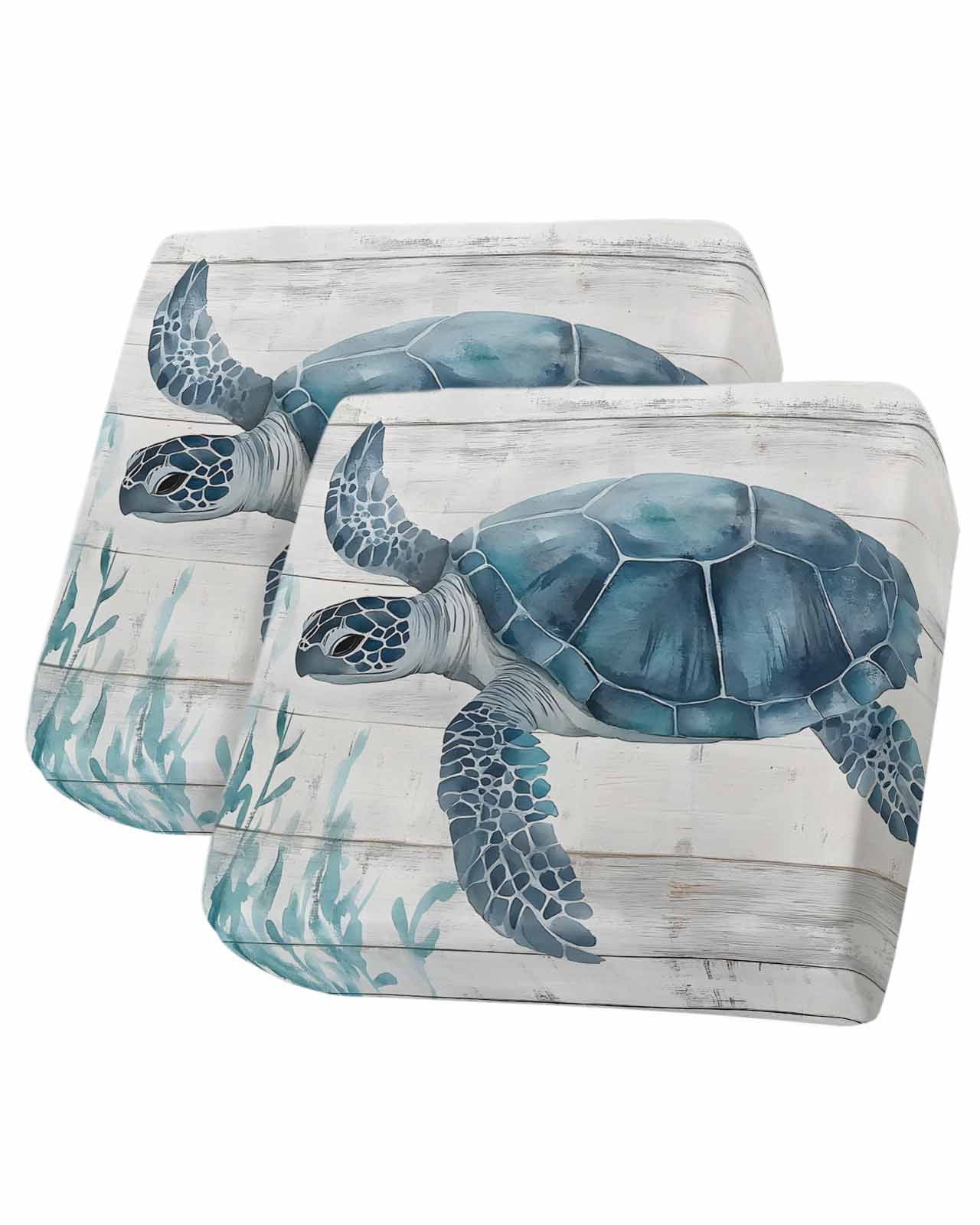 Ocean Sea Turtle Sofa Couch Cushion Covers Washable, Removable ...