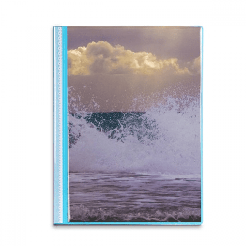 Ocean Sea Wave Spray Science Nature Picture Book Sheet Protectors ...