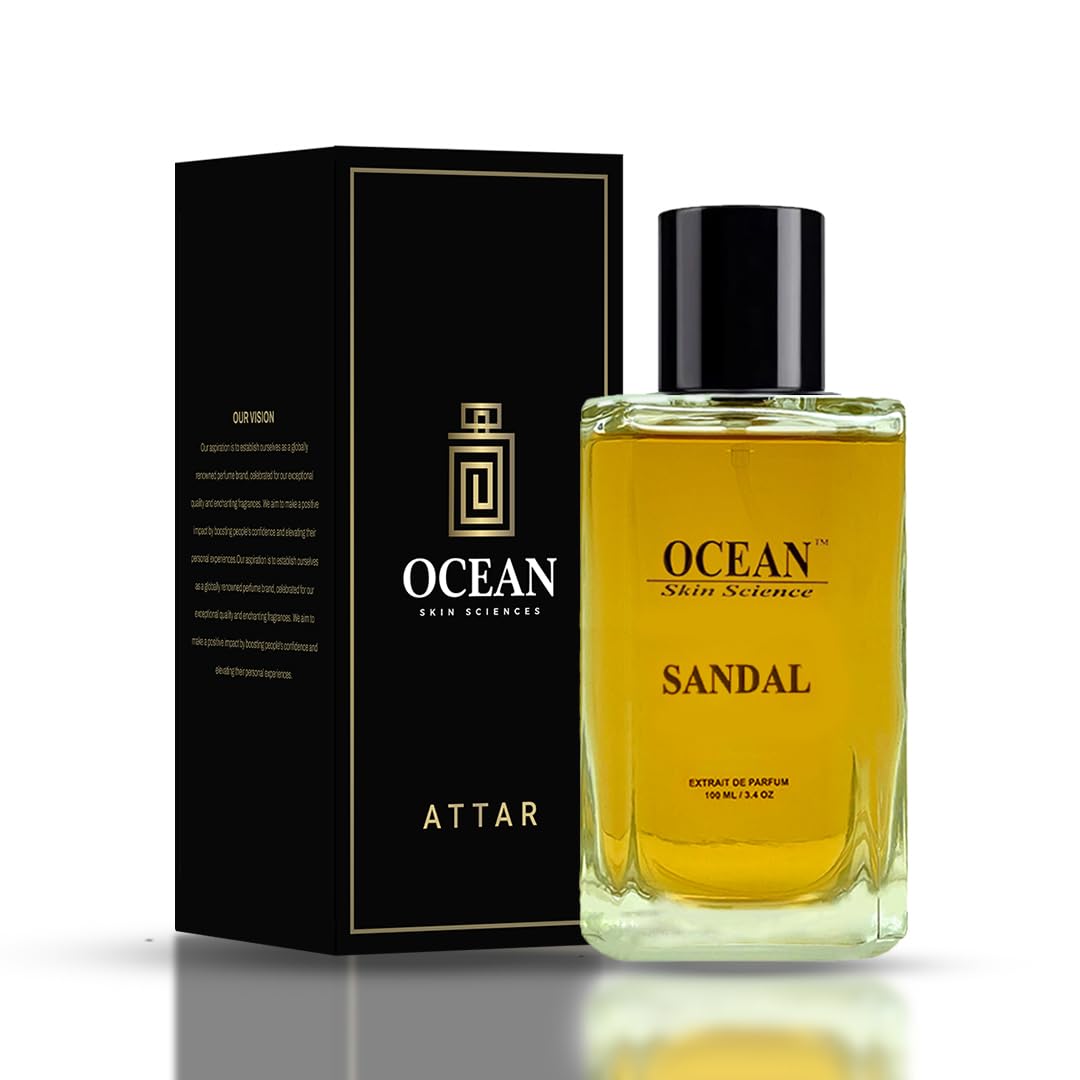 Ocean Skin Science Sandal Extrait De Parfum For Men & Women 100ml, 3.4 ...