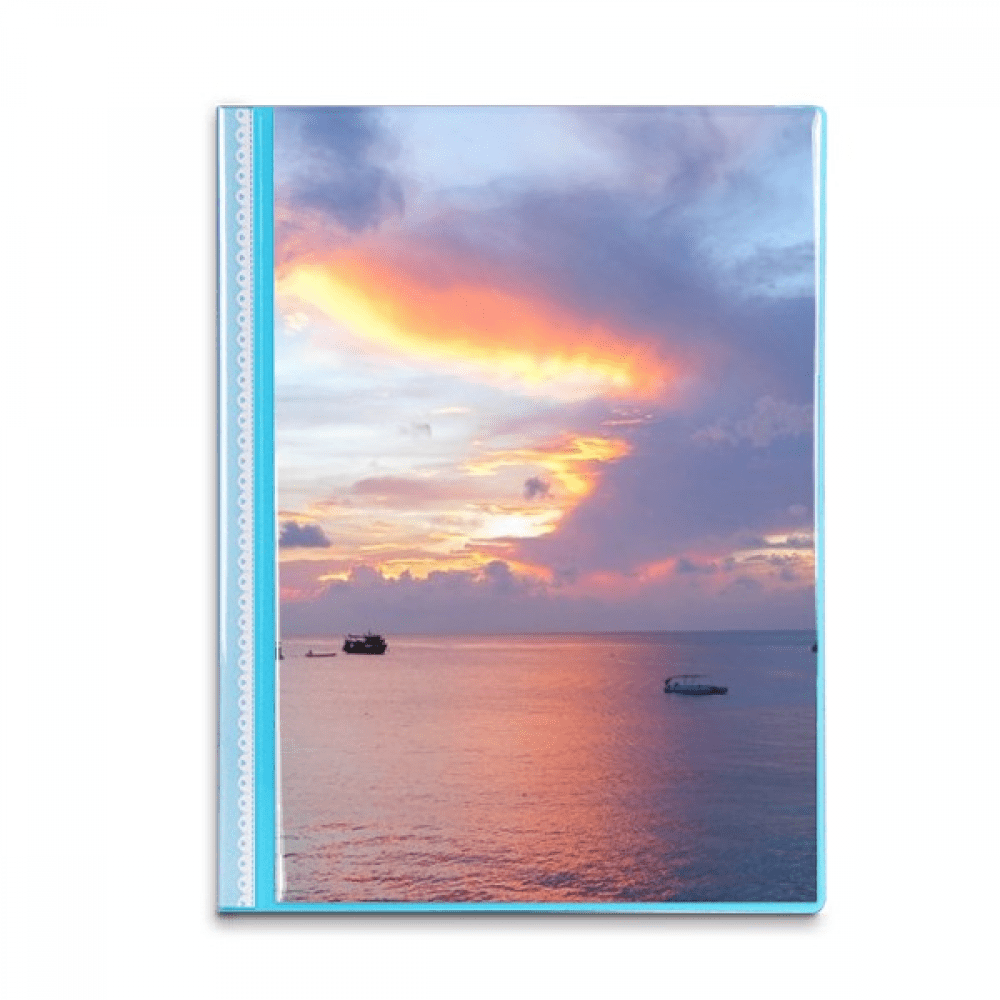 Ocean Sky Water Science Nature Picture Book Sheet Protectors Portfolio ...